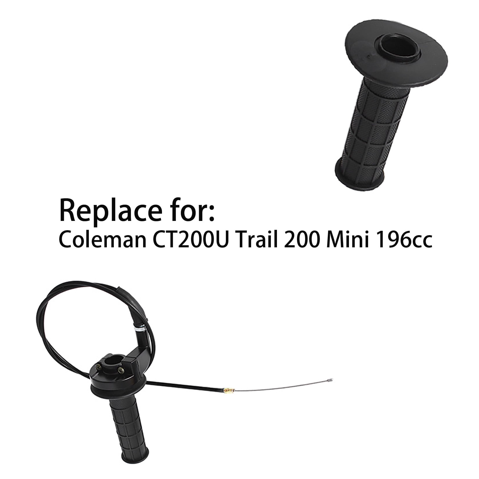 Throttle Hand Grips Cable Clamp Kit Replacement for Coleman CT200U ...