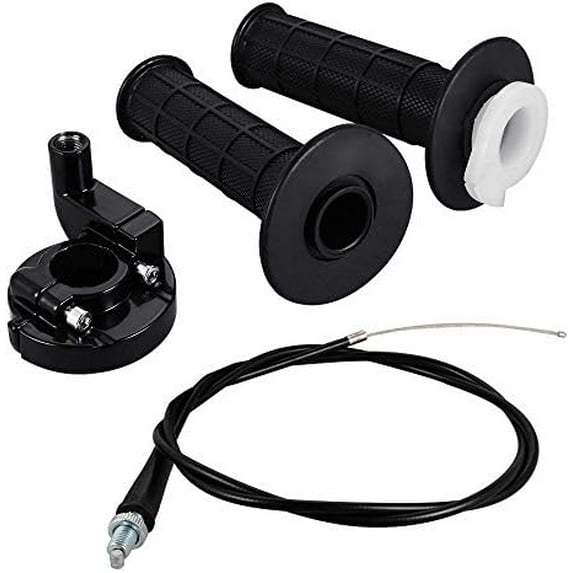 Throttle Handle Grips and Grip Cable for Mini Baja Mb165 Mb200 5.5 6.5hp 196 200cc Doodlebug ...