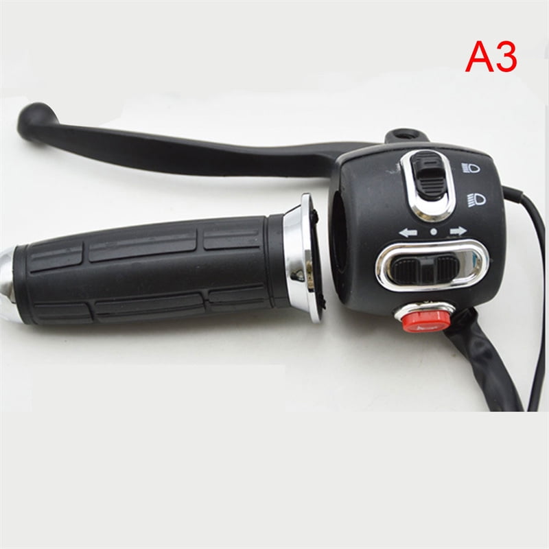 Throttle Handle Speed Shift Regulator Control Grip Horn High Beams Low ...