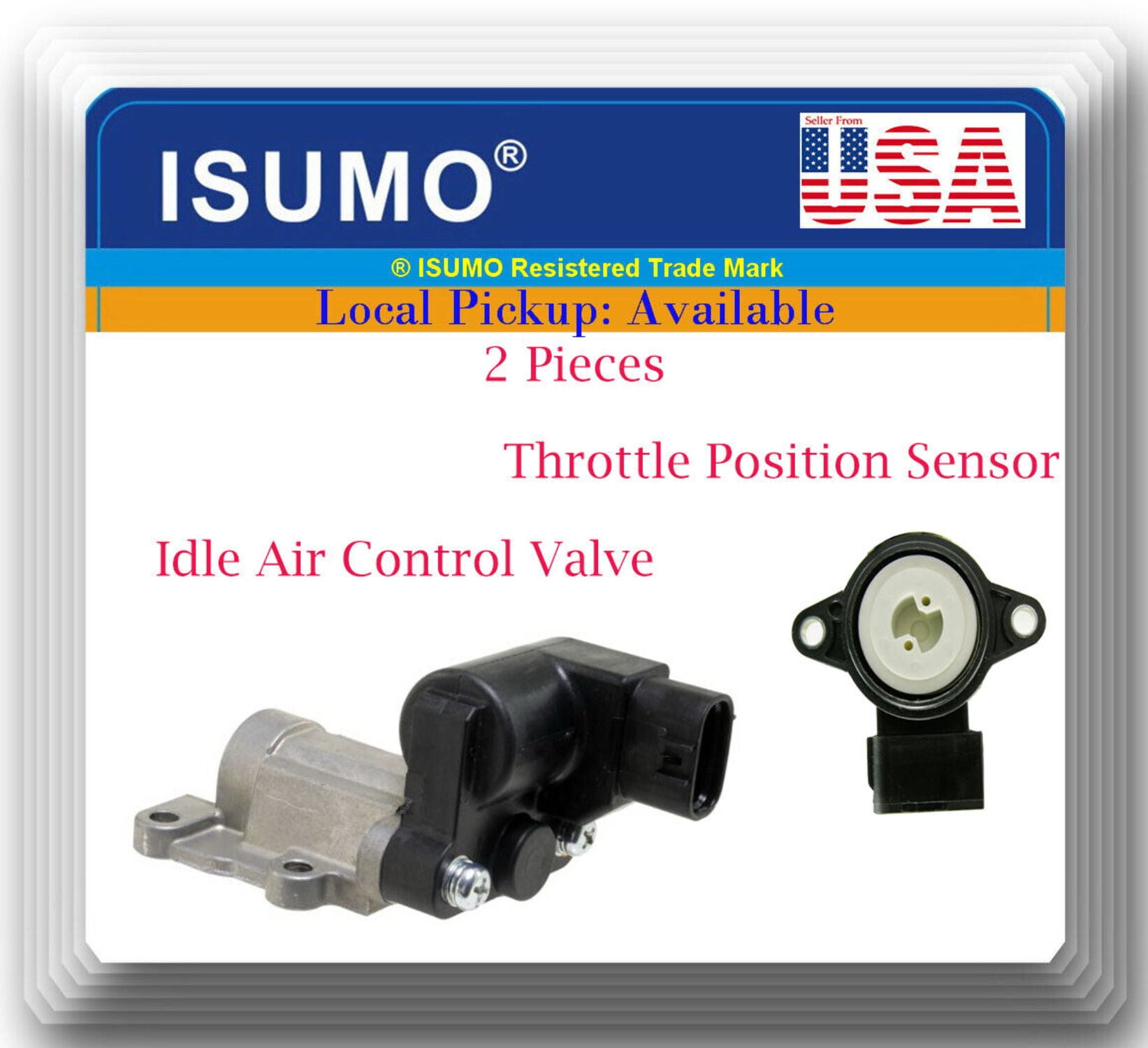 Throttle Position Sensor Idle Air Control Valve Fits Highlander Rav4 ...