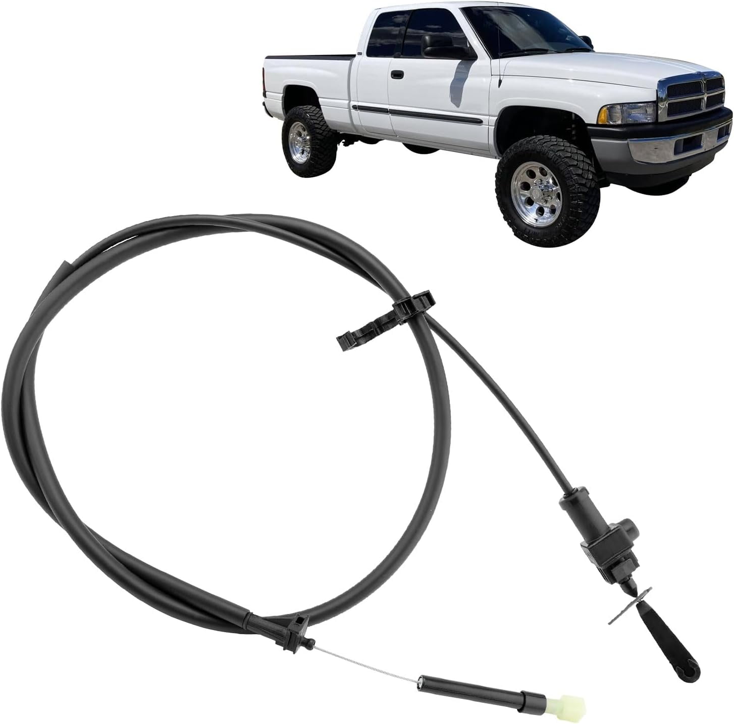 Throttle Valve Cable Fit for 1994-1998 Dodge Diesel Pickups ...