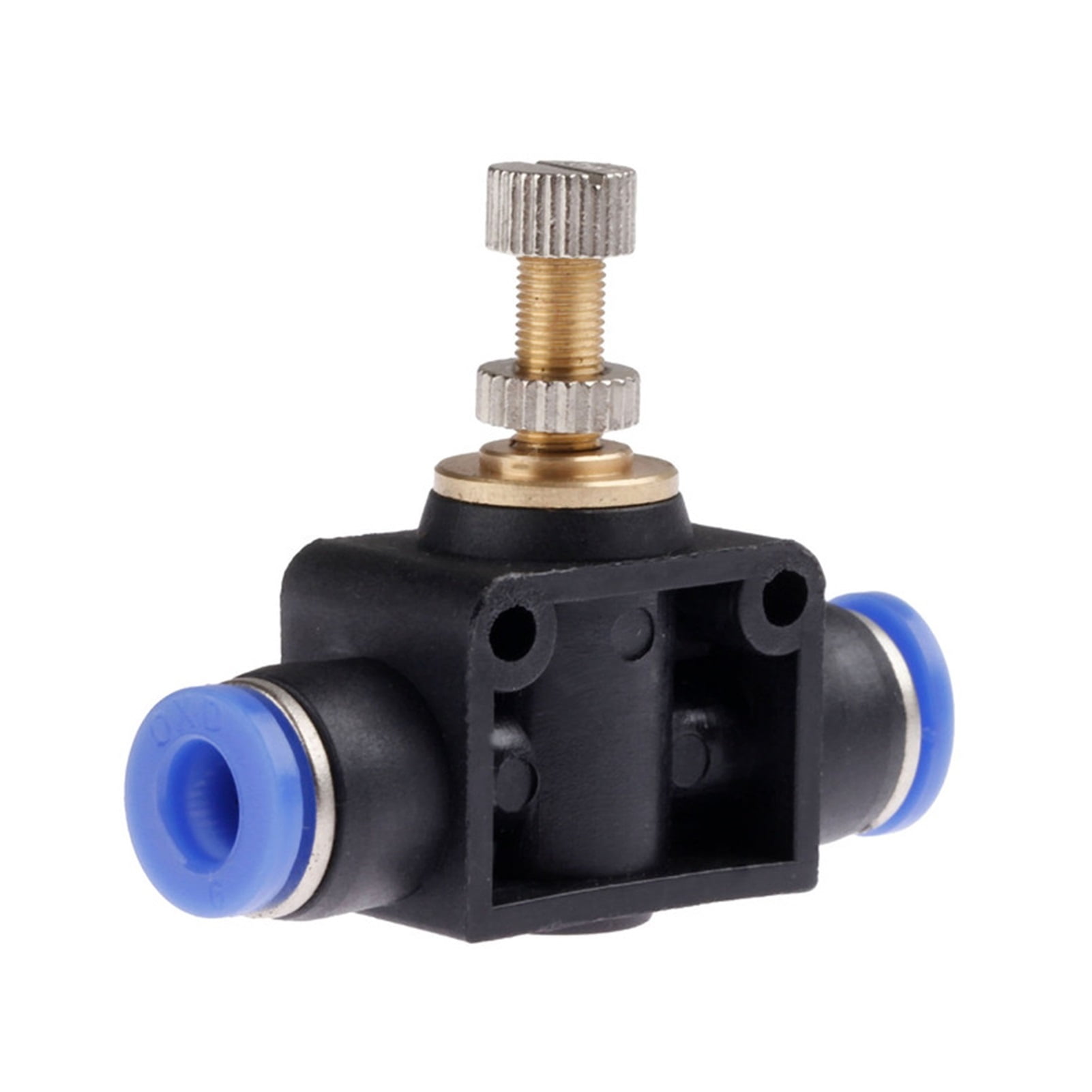Throttle Valve Pneumatic Connectors SA 4-12mm Air Flow Speed Control ...