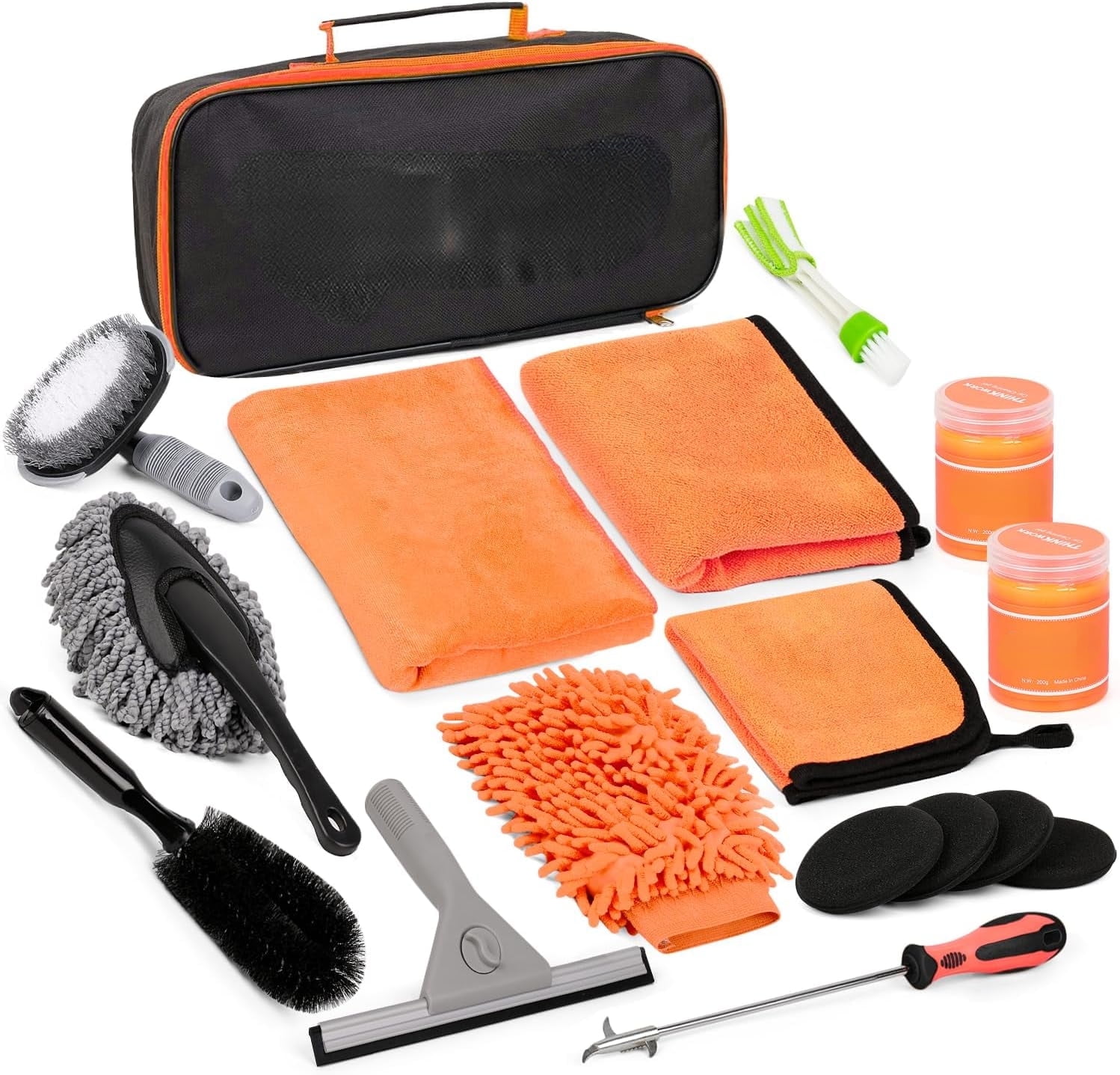 ThrottleT Car Cleaning Kit, Car Washing Kits for Vehicles, Car ...