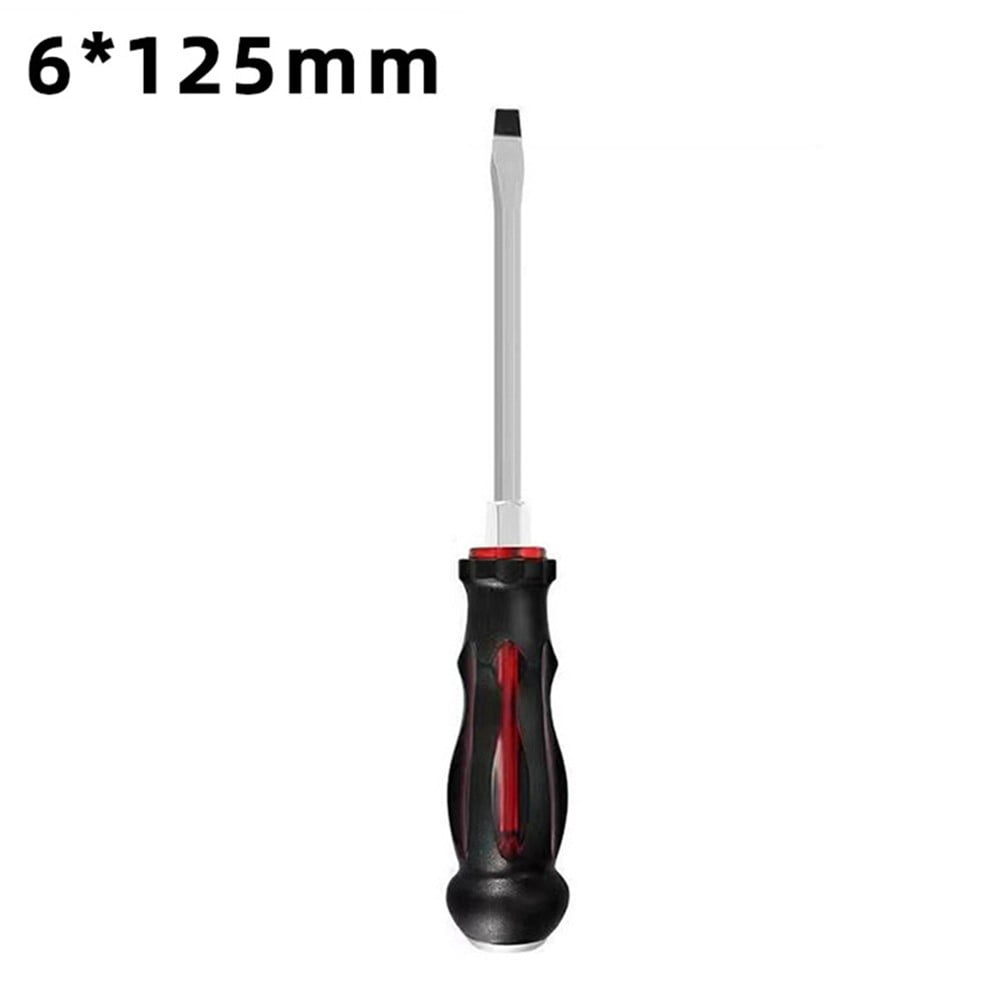 Through-Hole Screwdriver With Magnetic Tapping Cross And Flat Head ...