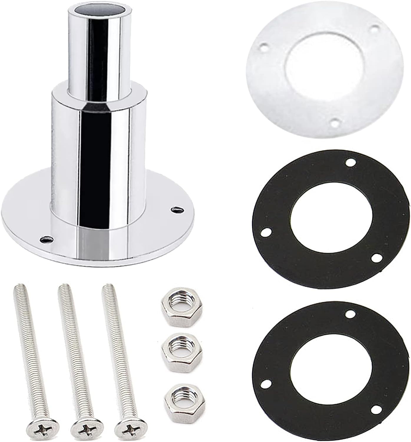 Through Hull Exhaust Skin Adjustment, Stainless Steel 316 Ship Exhaust ...