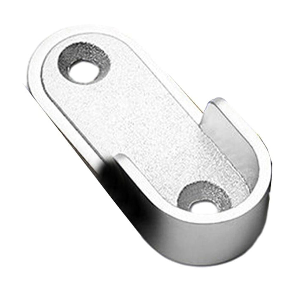 Through Rod Base Closet Rod Wardrobe Pole Closet Bar Shower Curtain ...