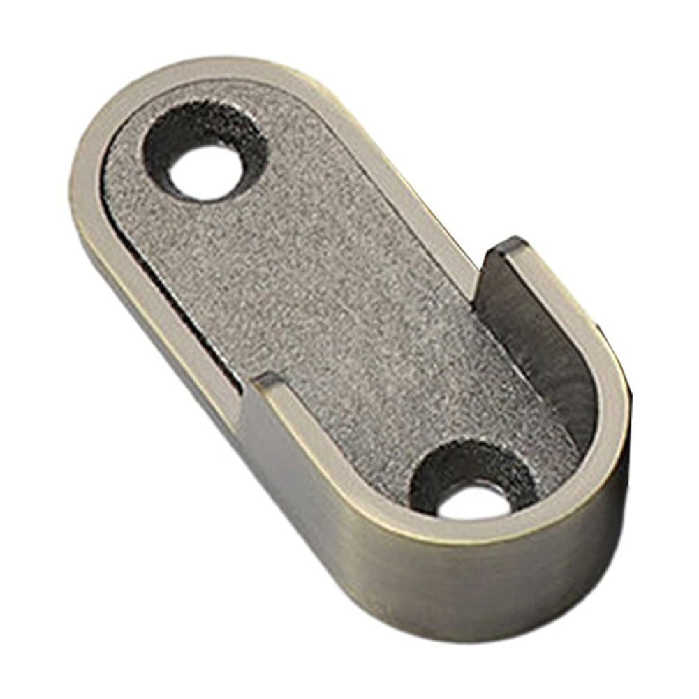 Through Rod Base Closet Rod Wardrobe Pole Closet Bar Shower Curtain ...