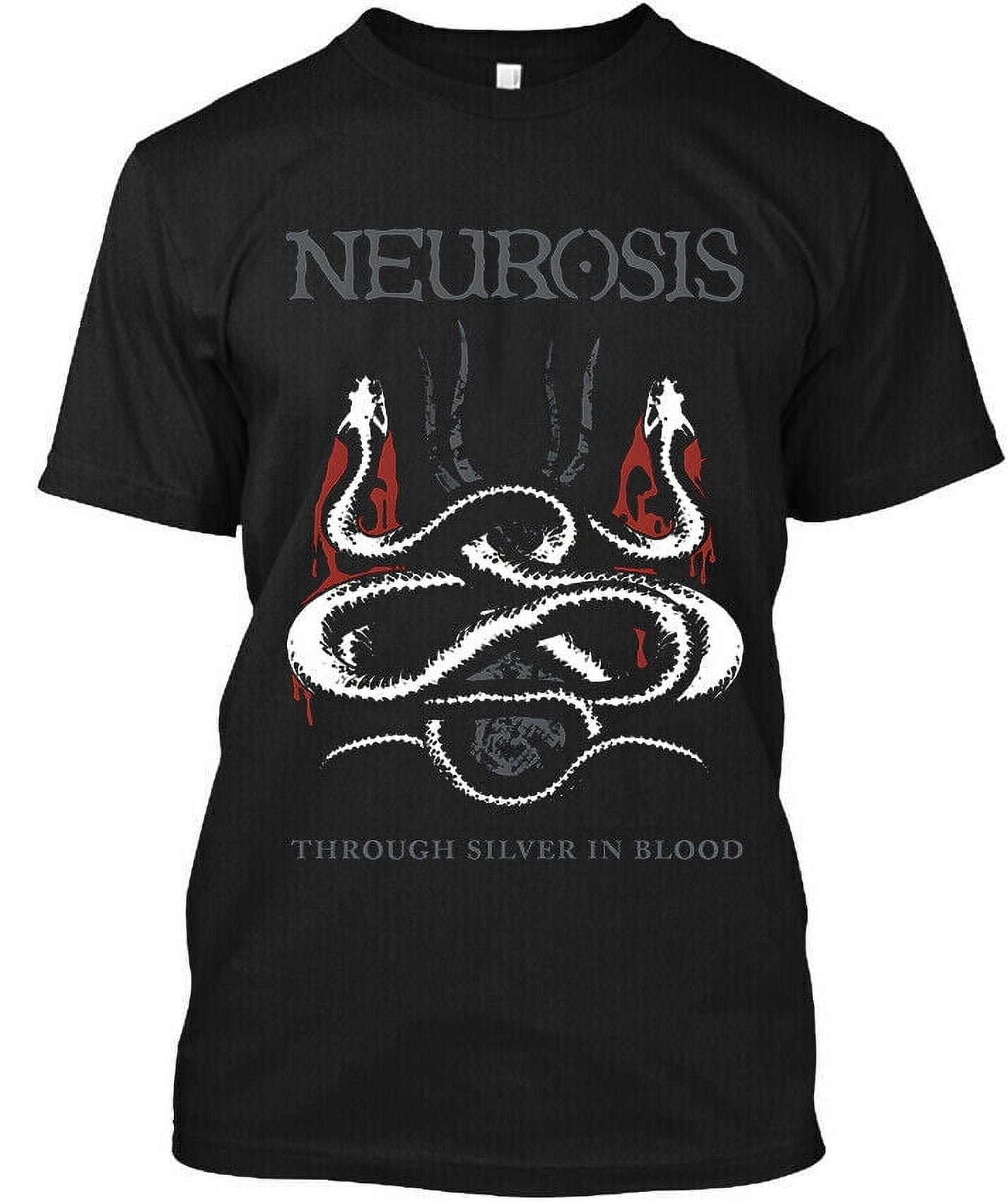 Through Silver in Blood Post‑Metal Graphic Shirt - Walmart.com