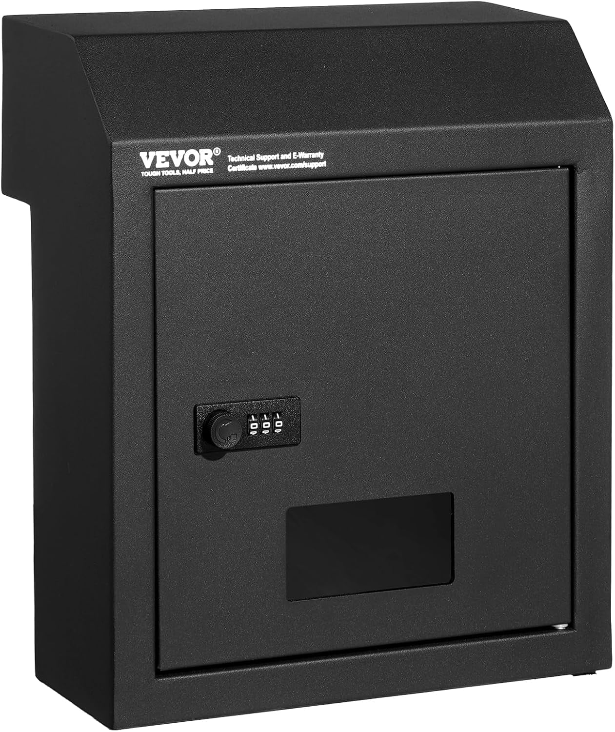 Through The Door Key Drop Box, Heavy Duty Steel Through The Door ...