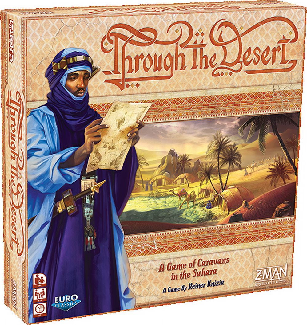 Through the Desert Strategy Board Game - Walmart.com