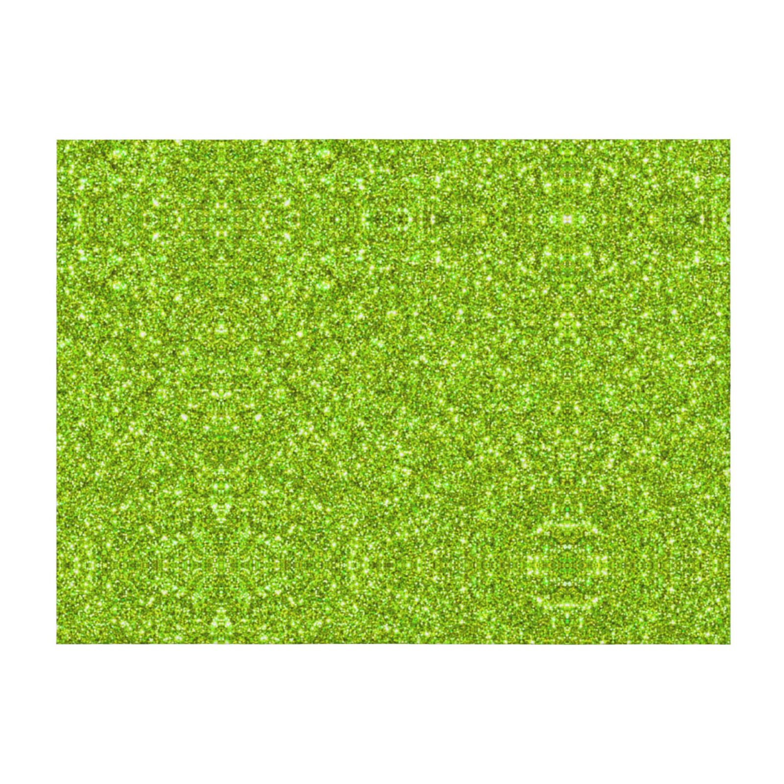 Throw Blanket for Couch - Lime green glitter Super Soft Lightweight ...
