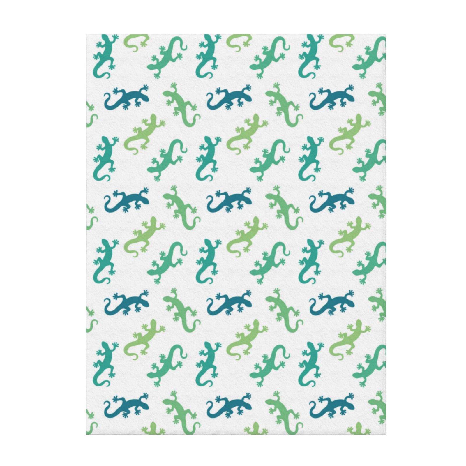 Throw Blanket for Couch Sofa and Bed - Cartoon Cute Lizard Gecko_B ...