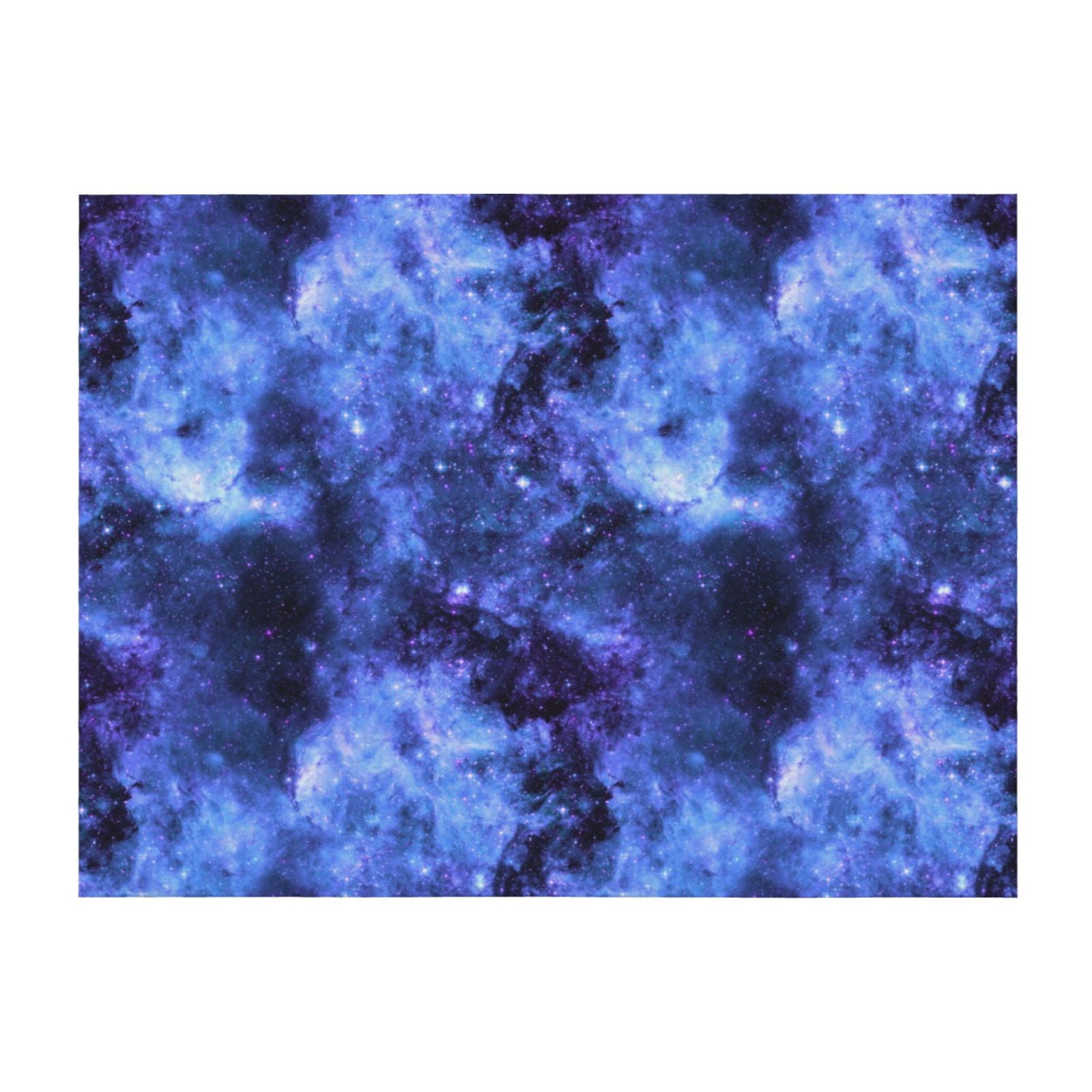 Throw Blanket for Couch, blue Starry sky Violet aesthetic Super Soft ...