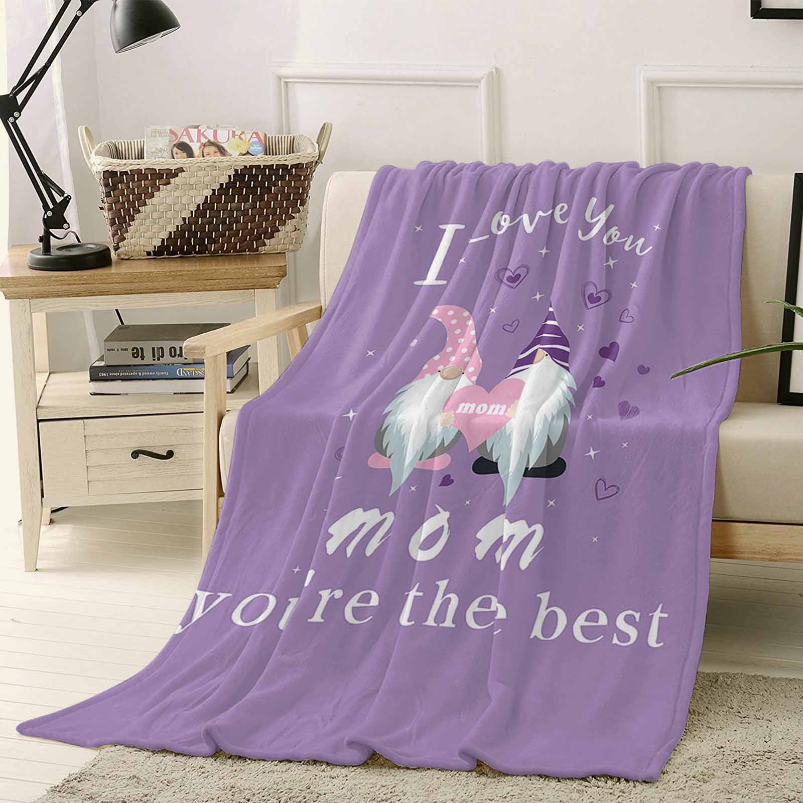 Throw Blanket Fleece Throw Blanket 40x50in, Cute Dwarfs with Healing ...