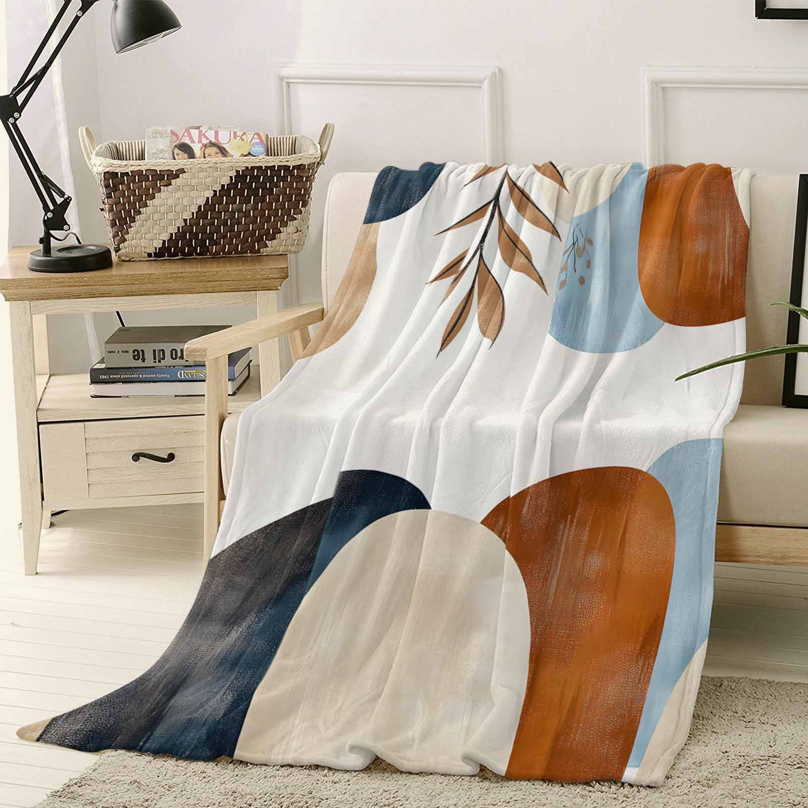 Throw Blanket Fleece Throw Blanket 40x50in, Terracotta Aesthetic ...