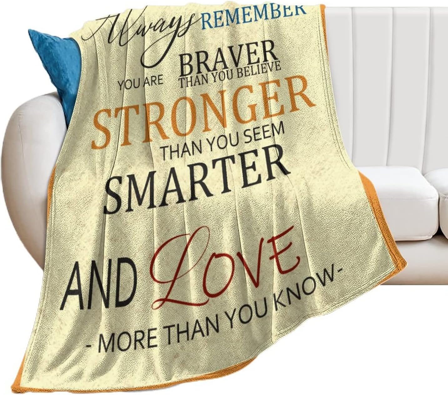 Throw Blanket Gifts for Women Best Friend Encouragement Cheer Up Gifts ...