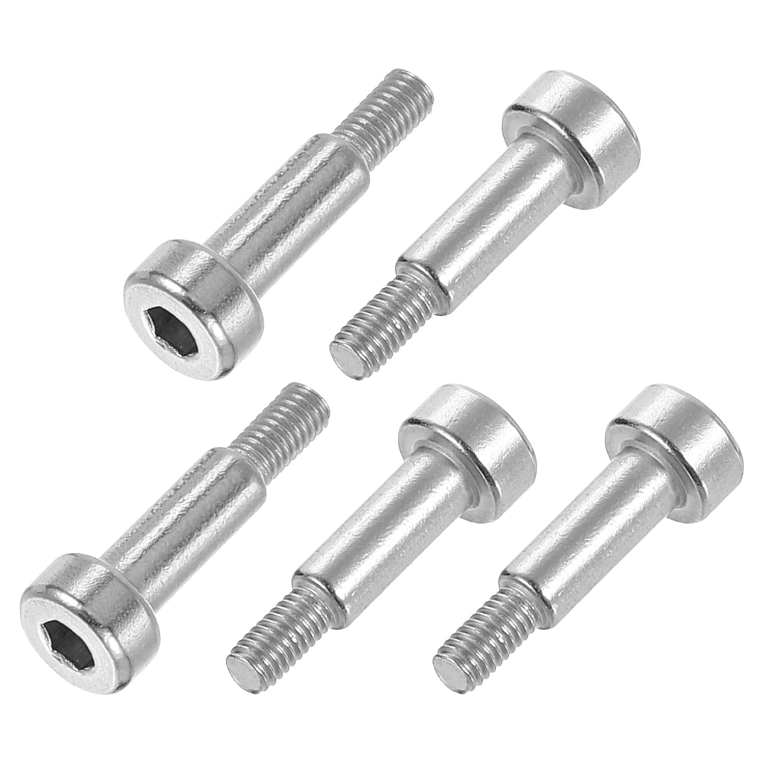 6Pcs 304 Stainless Steel Shoulder Bolt 4mm Shoulder Dia 10mm Shoulder ...