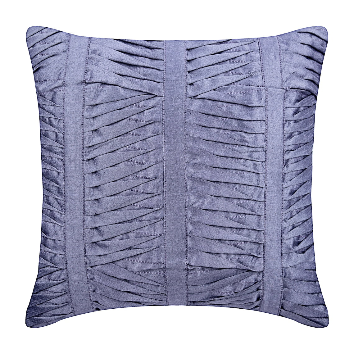 Throw Pillow Case, Purple Shams, Textured Pintucks Pillow Sham, 24x24 ...