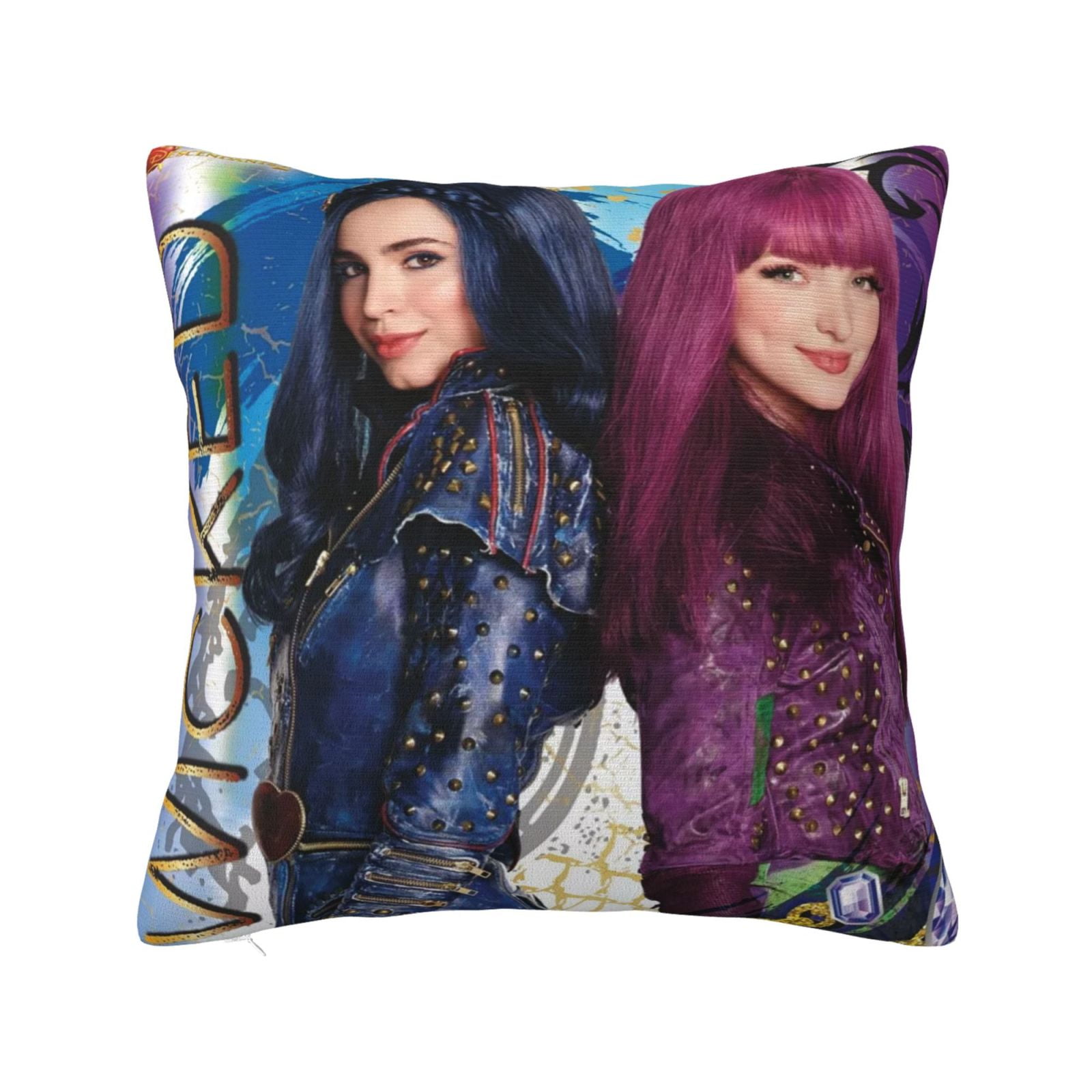 Throw Pillow Covers 12"x12" Inch, Descendants Decorative Pillow Case ...