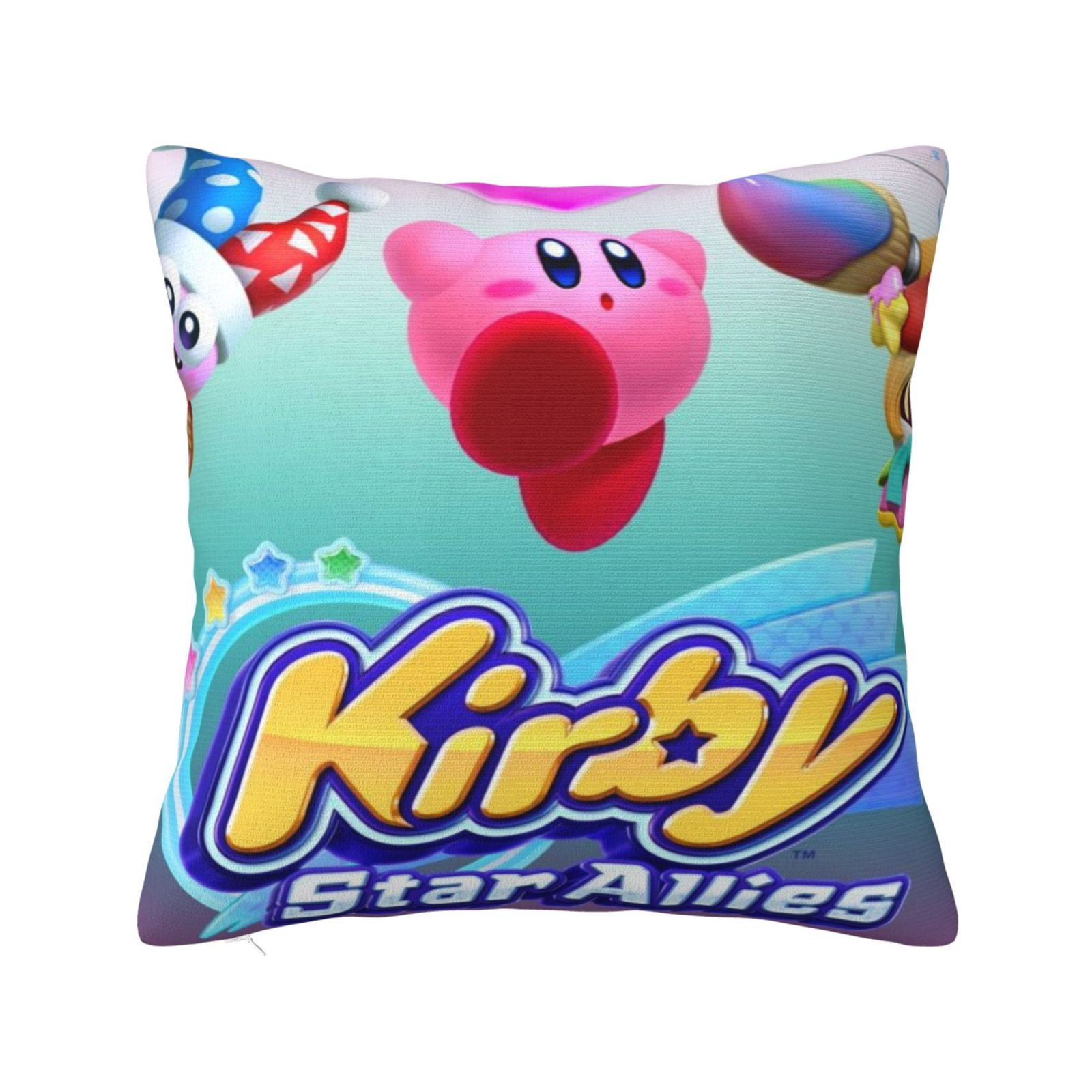 Throw Pillow Covers 12"x12" Inch, Kirby Decorative Pillow Case for Sofa ...