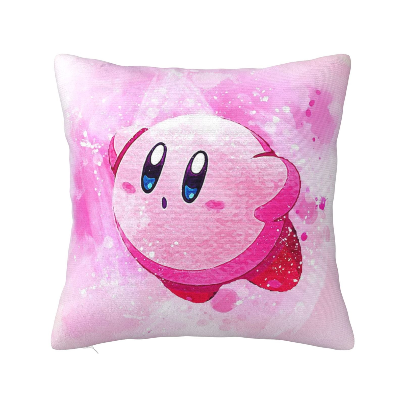 Throw Pillow Covers 18"x18" Inch, Kirby Decorative Pillow Case for Sofa ...