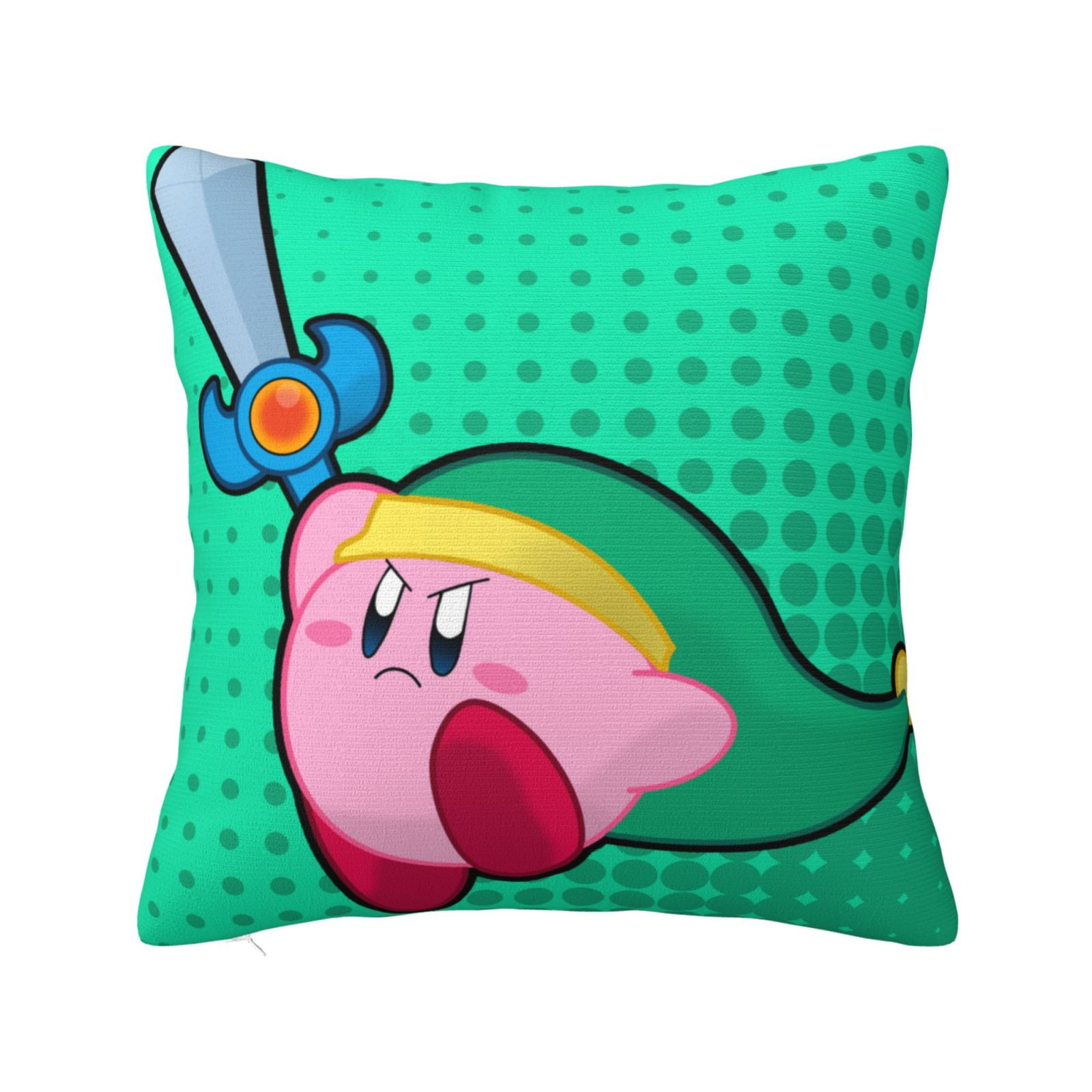 Throw Pillow Covers 18"x18" Inch, Kirby Decorative Pillow Case for Sofa ...