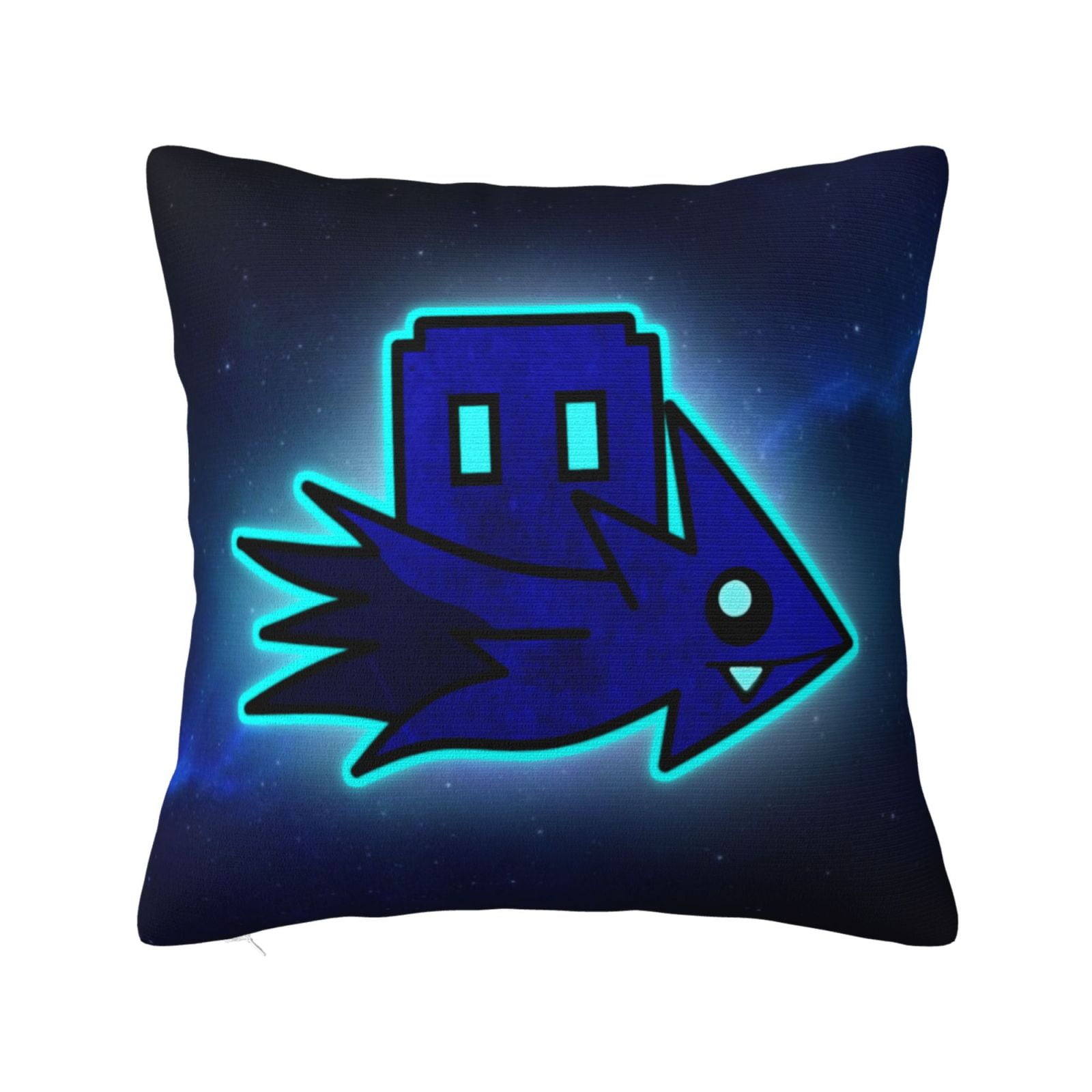 Throw Pillow Covers 22"x22" Inch, Geometry Dash Decorative Pillow Case ...