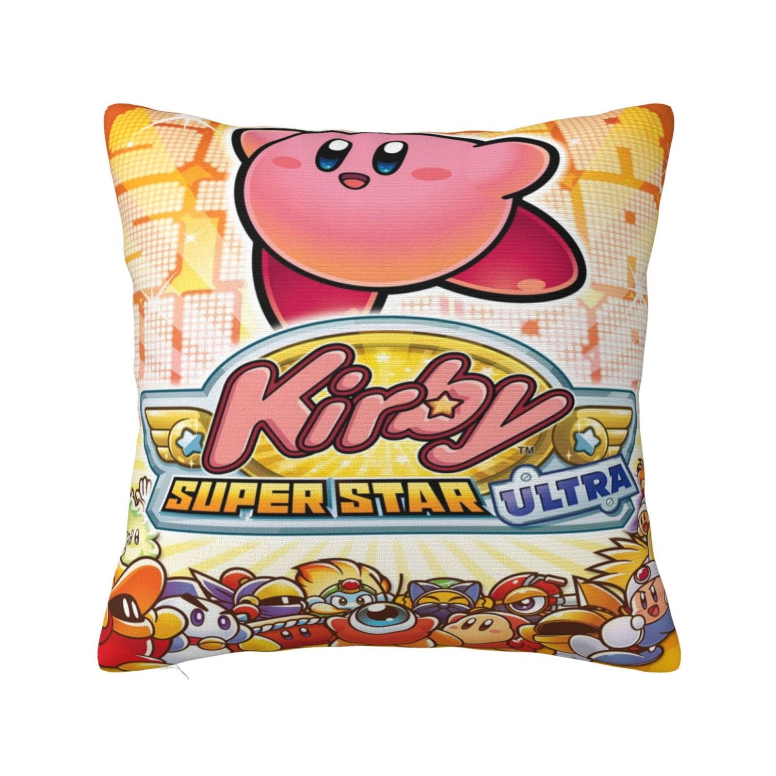 Throw Pillow Covers 22"x22" Inch, Kirby Decorative Pillow Case for Sofa ...