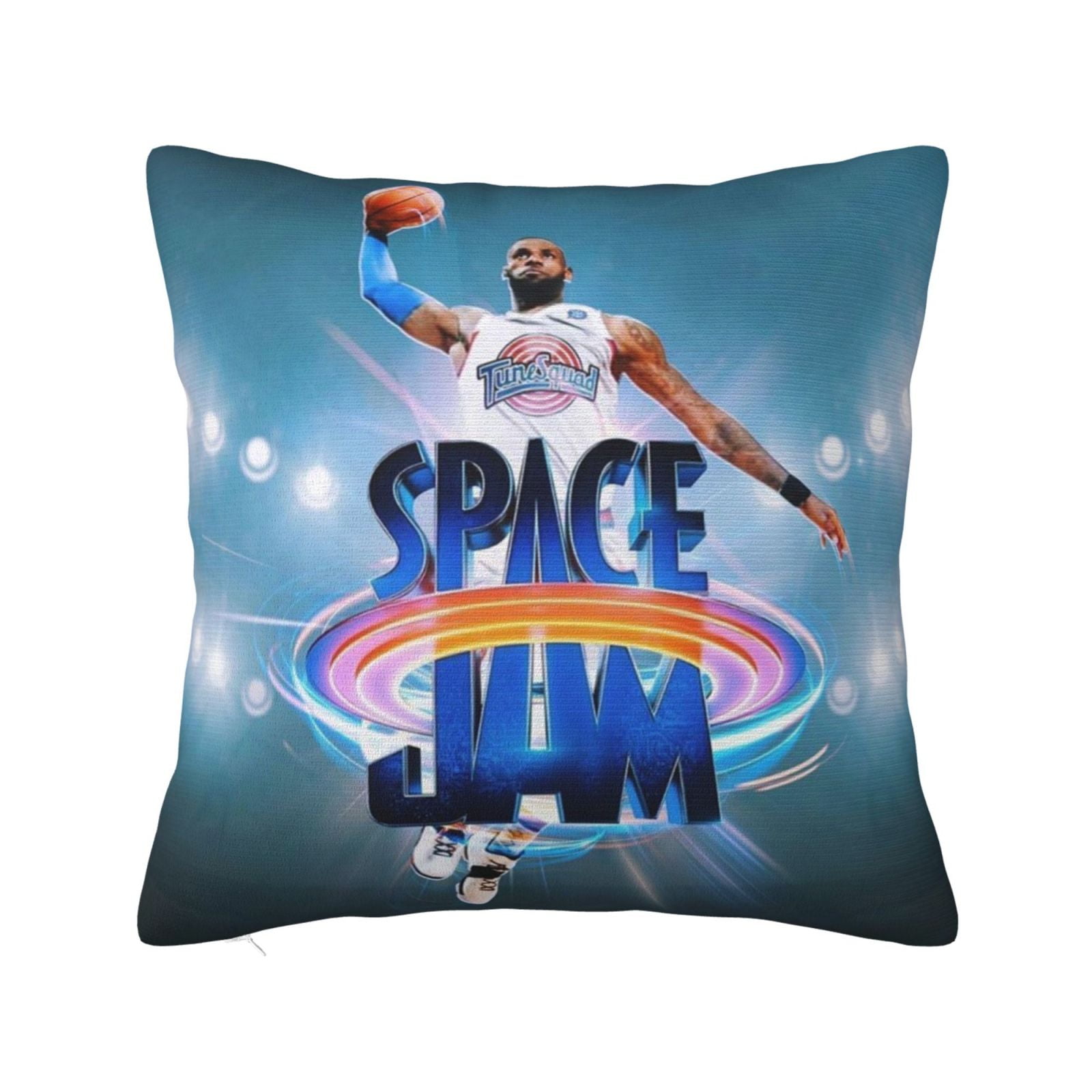 Throw Pillow Covers 24"x24" Inch, Space Jam Decorative Pillow Case for ...