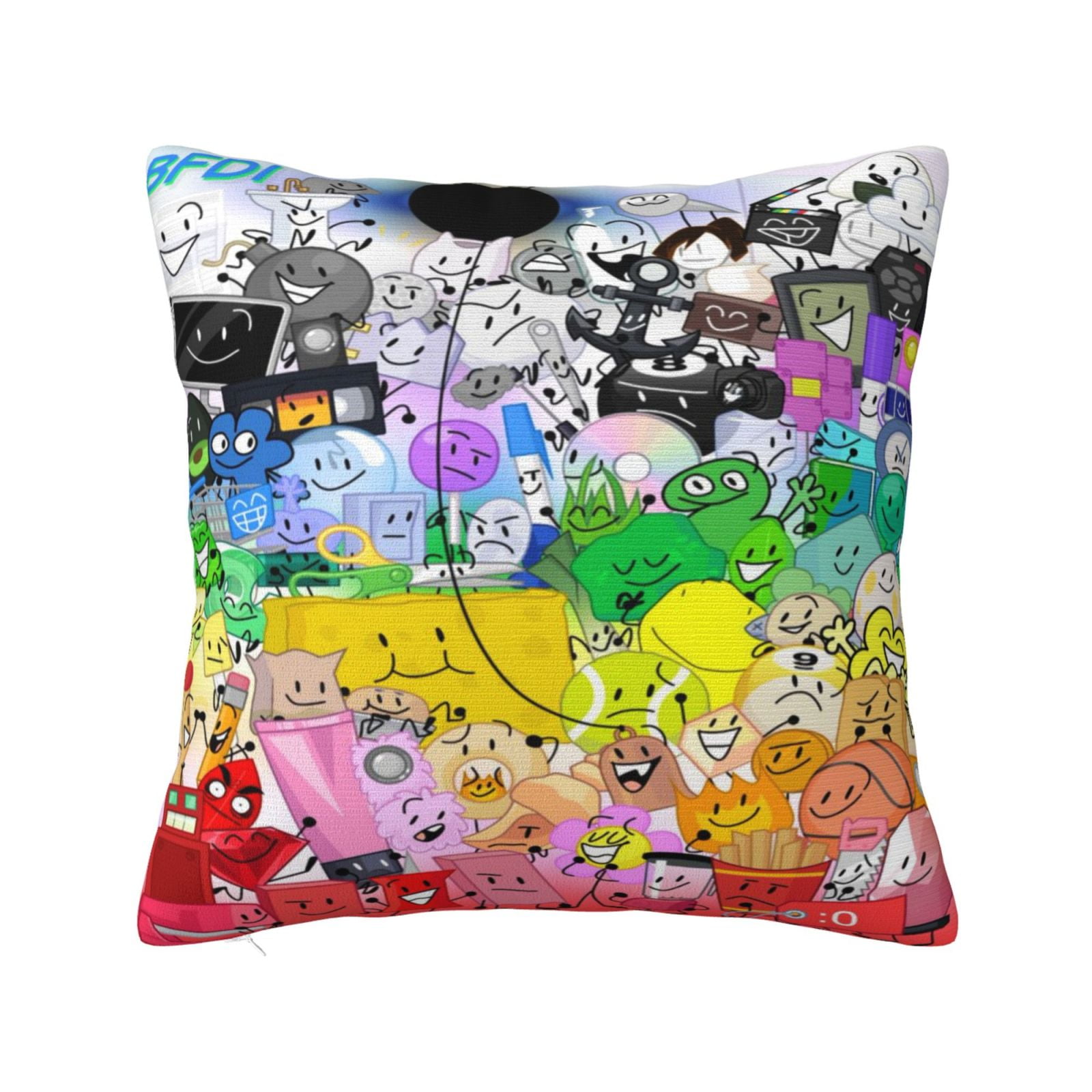 Throw Pillow Covers 26"x26" Inch, Battle For Dream Island Decorative ...