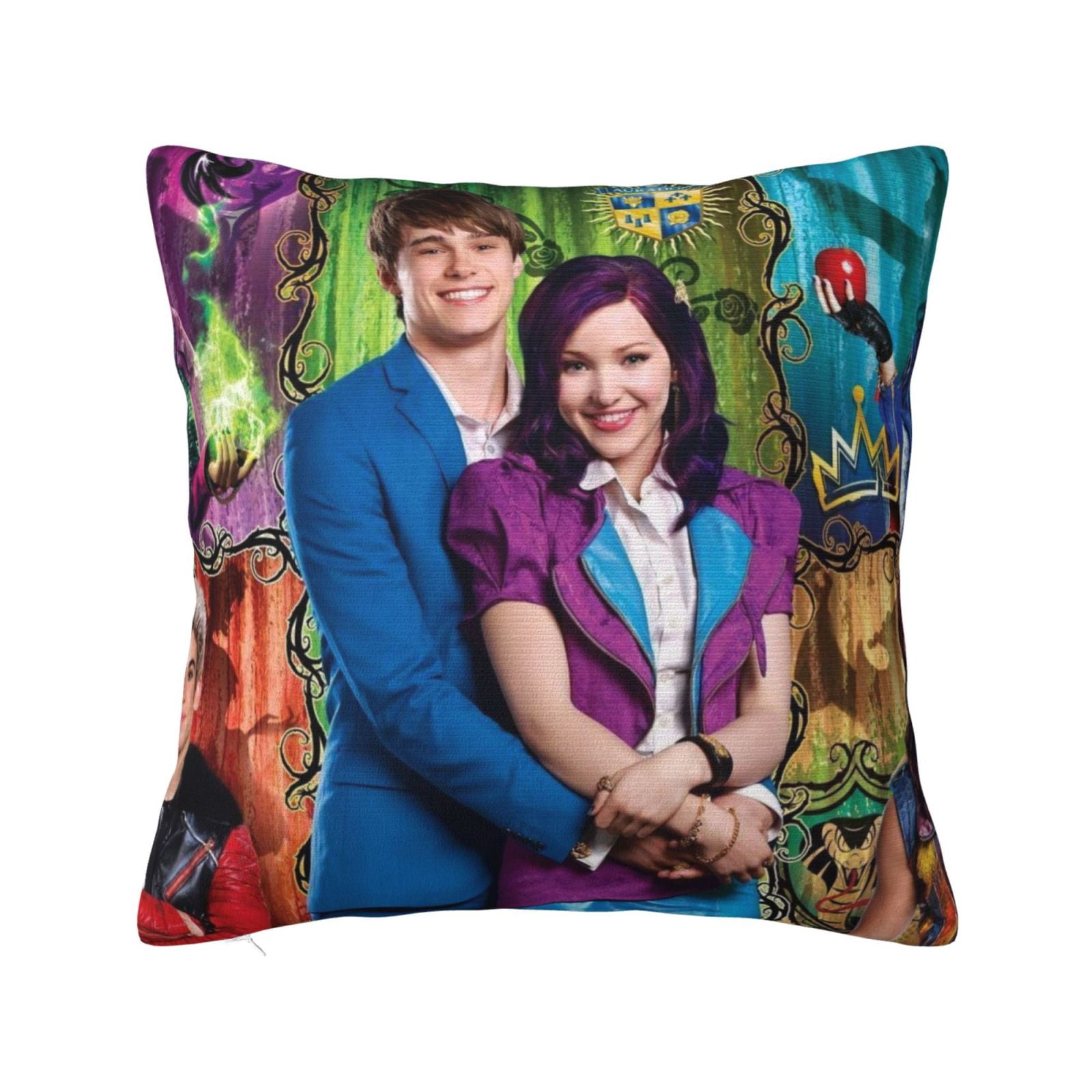 Throw Pillow Covers 26"x26" Inch, Descendants Decorative Pillow Case ...