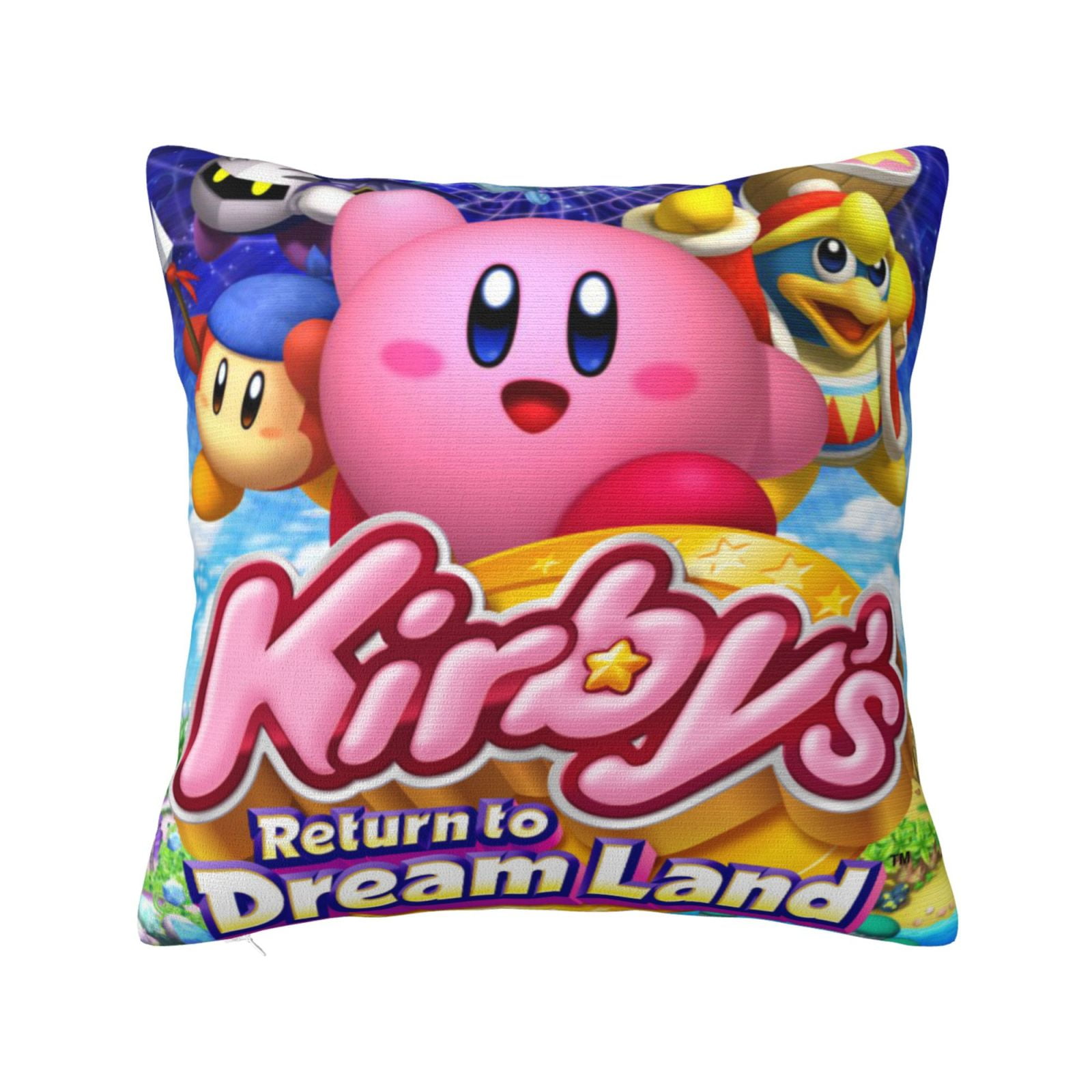 Throw Pillow Covers 26"x26" Inch, Kirby Decorative Pillow Case for Sofa ...