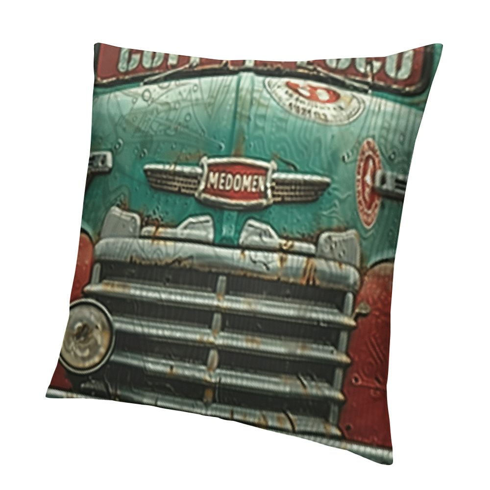 Throw Pillow Covers Decorative 66 Route Print Funny Quote Pillow ...