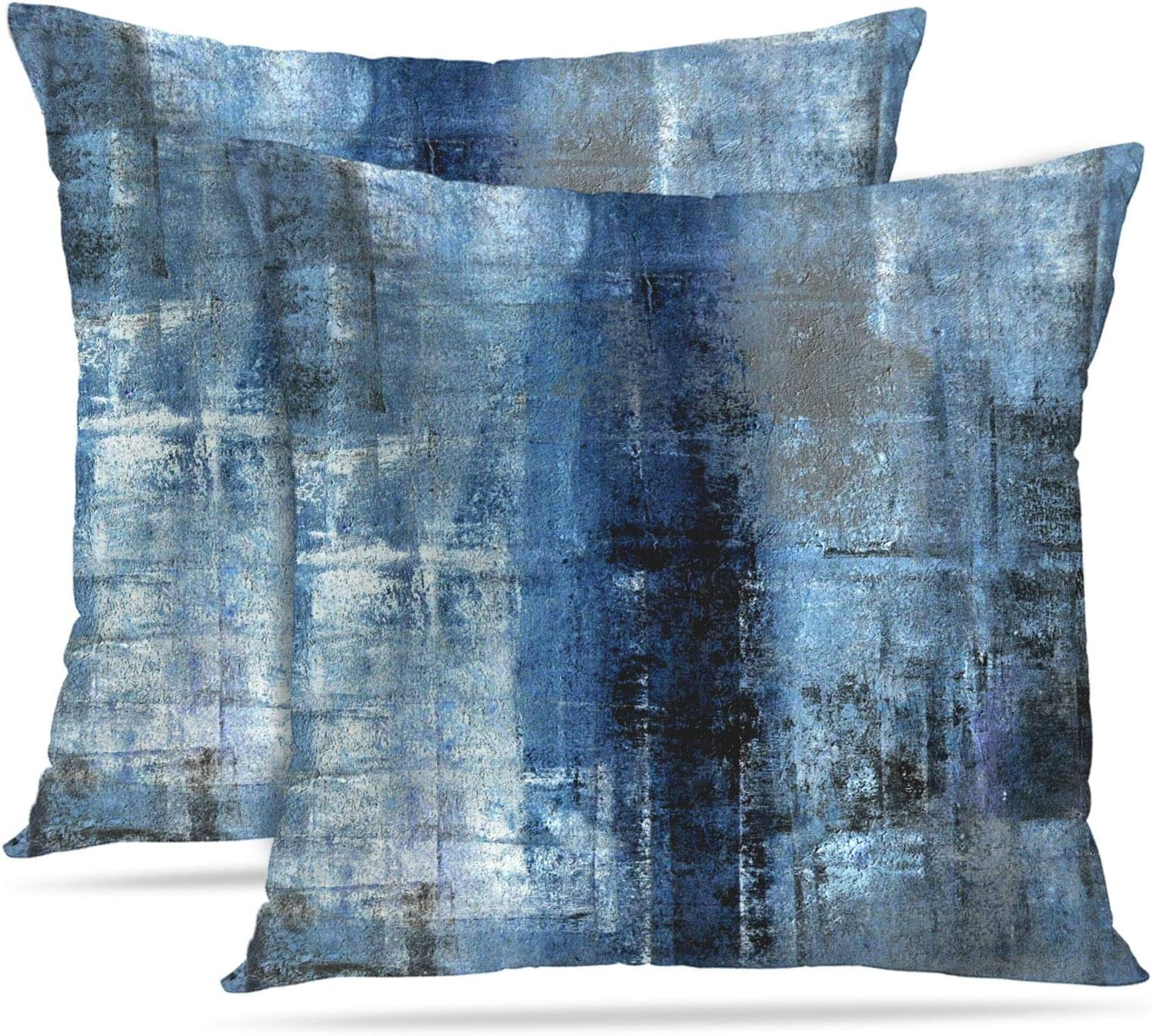 Throw Pillow Covers Modern Home Art Decor, 18 x 18 Inches Set of 2 ...