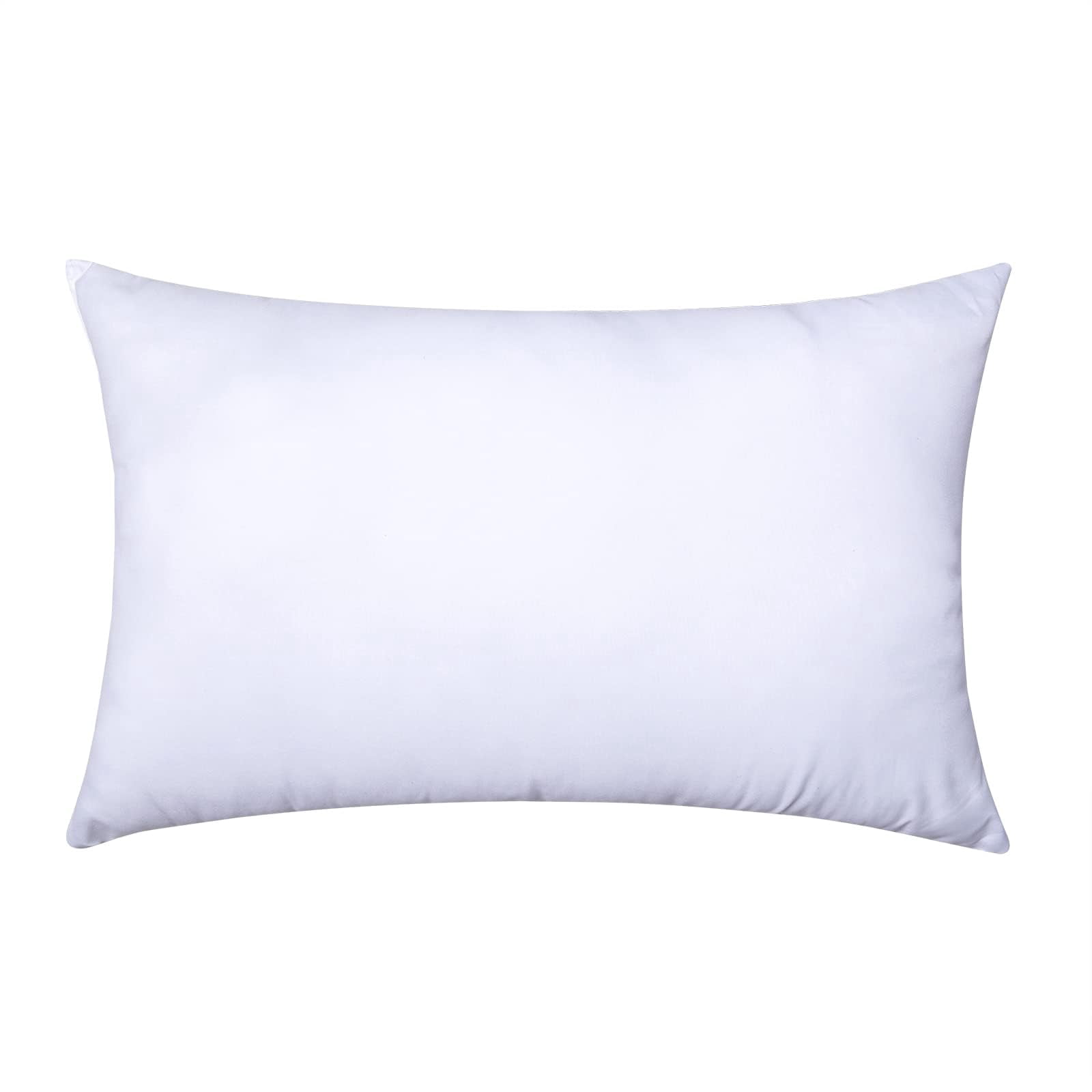 Throw Pillow Insert Rectangle 12x20 Inch Premium Cushion Stuffer for ...