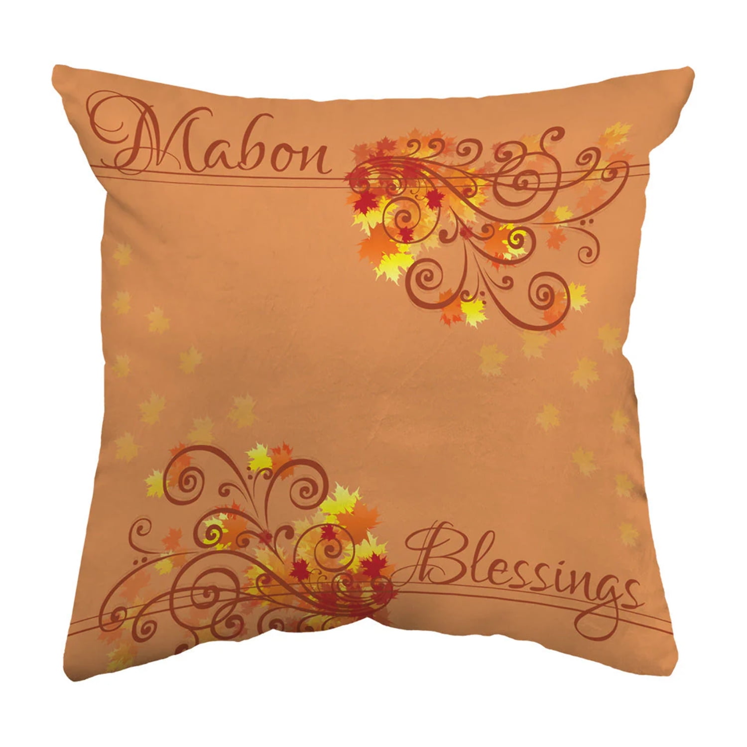 Throw Pillow Mabon Blessings Swirls - Walmart.com
