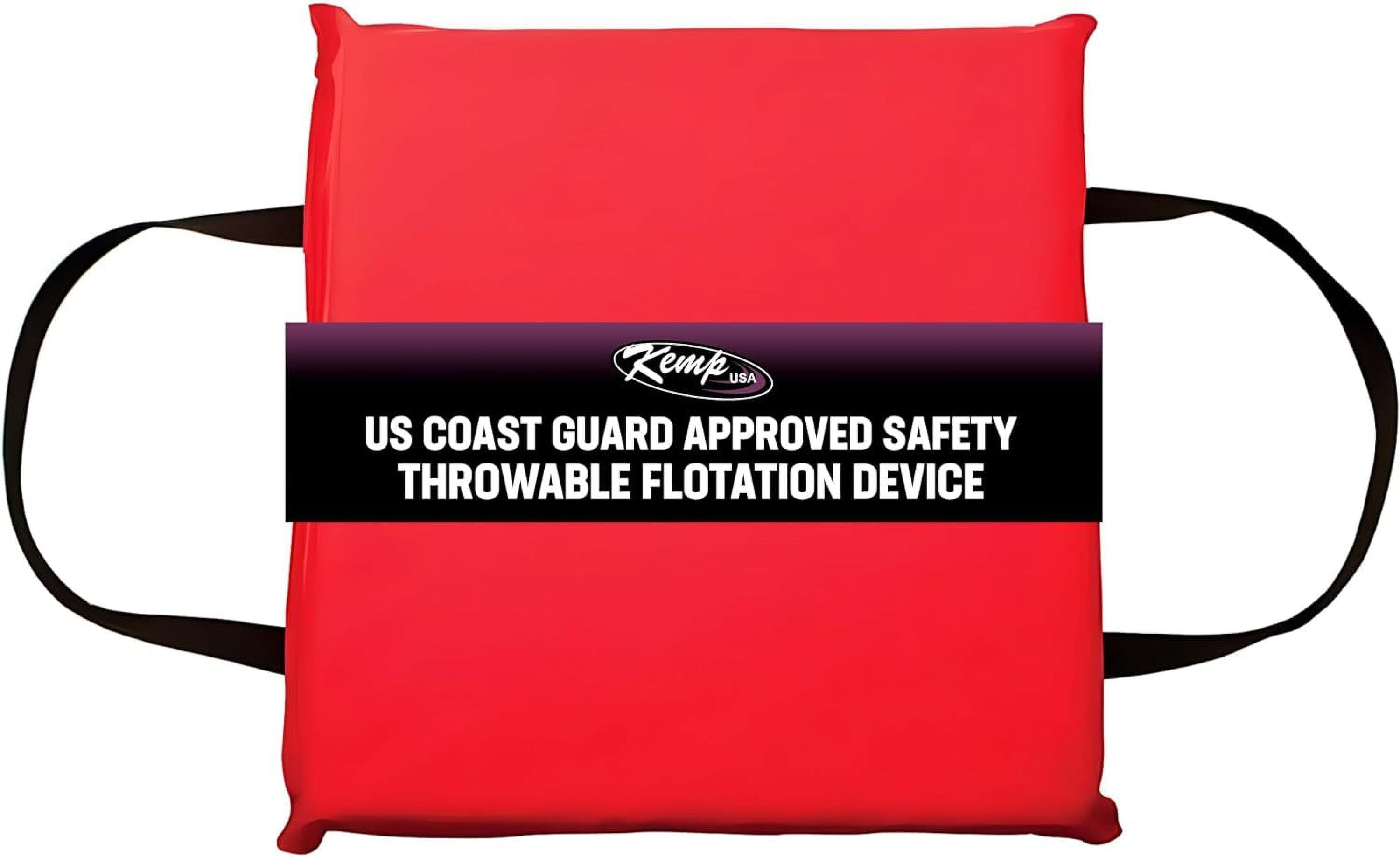 Throwable Flotation Foam Type III USCG Boat Safety Kit Guard Approved ...