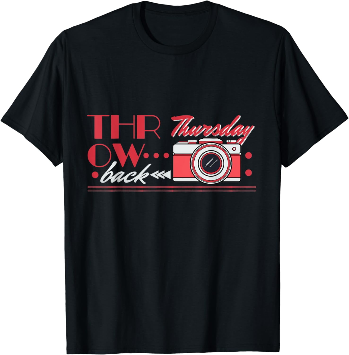 Throwback Camera Thursday - Photography T-Shirt - Walmart.com