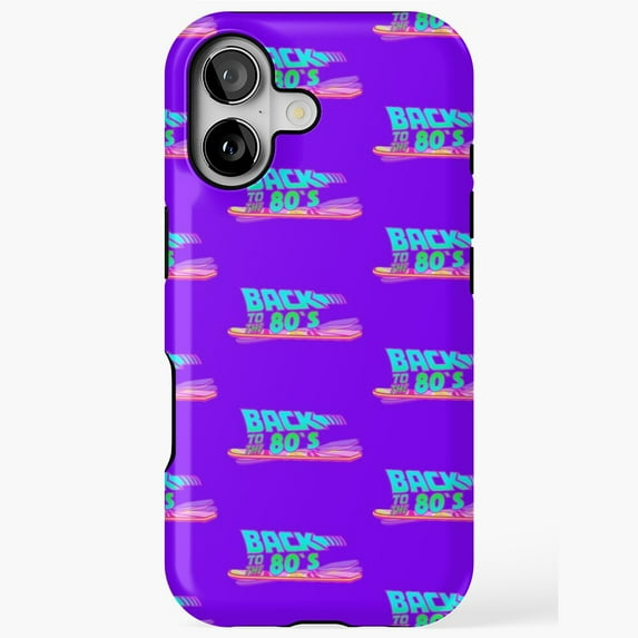 Throwback Retro Back to the 80s Nostalgic Tough iPhone Case for 11/12 ...