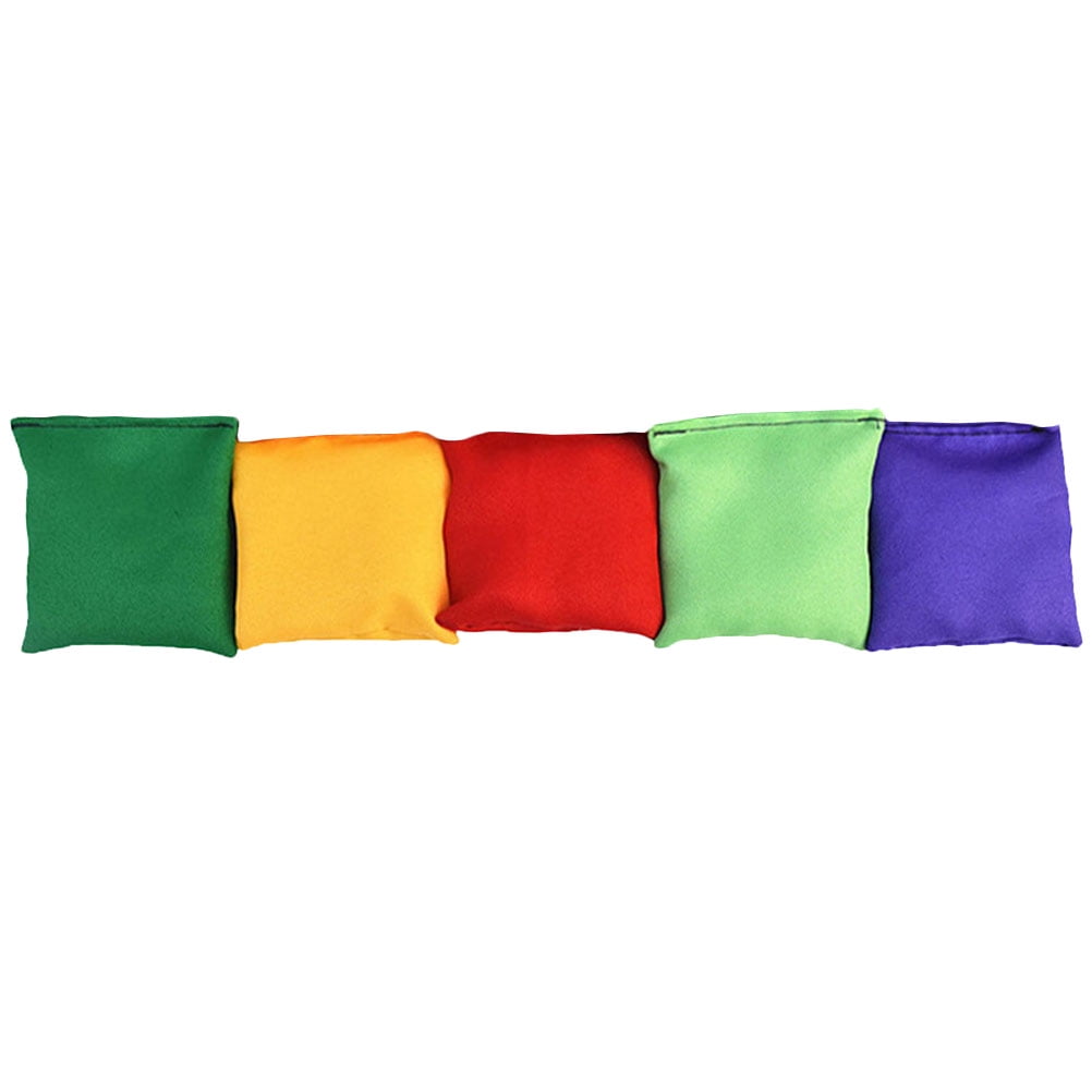 UEETEK Toss Game Bean Bag Woolen Fabric 5Pcs 2In Small Bean Bags For ...