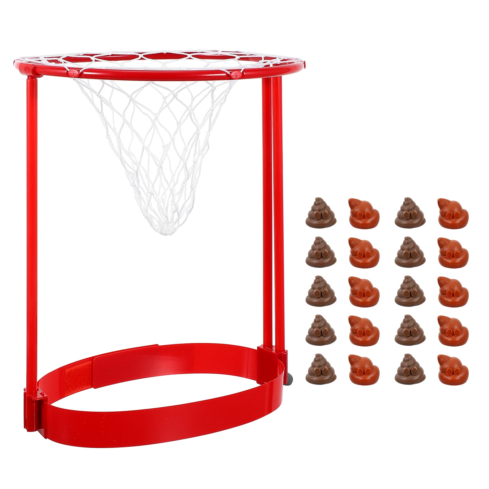 Throwing Poop Toy Game Kids Toys Prank Mini Basketball Child Toddler ...