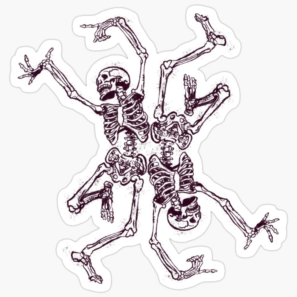 Throwing Shapes Stickerphone Decal Water Bottle Stickers, Vinyl ...