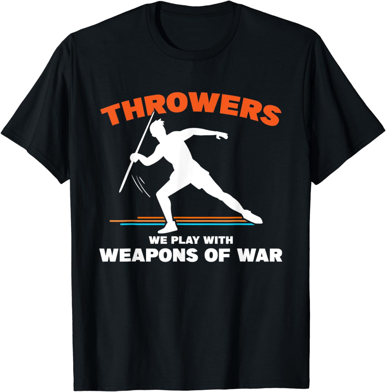 Throwing Track And Field Javelin Thrower T-Shirt - Walmart.com