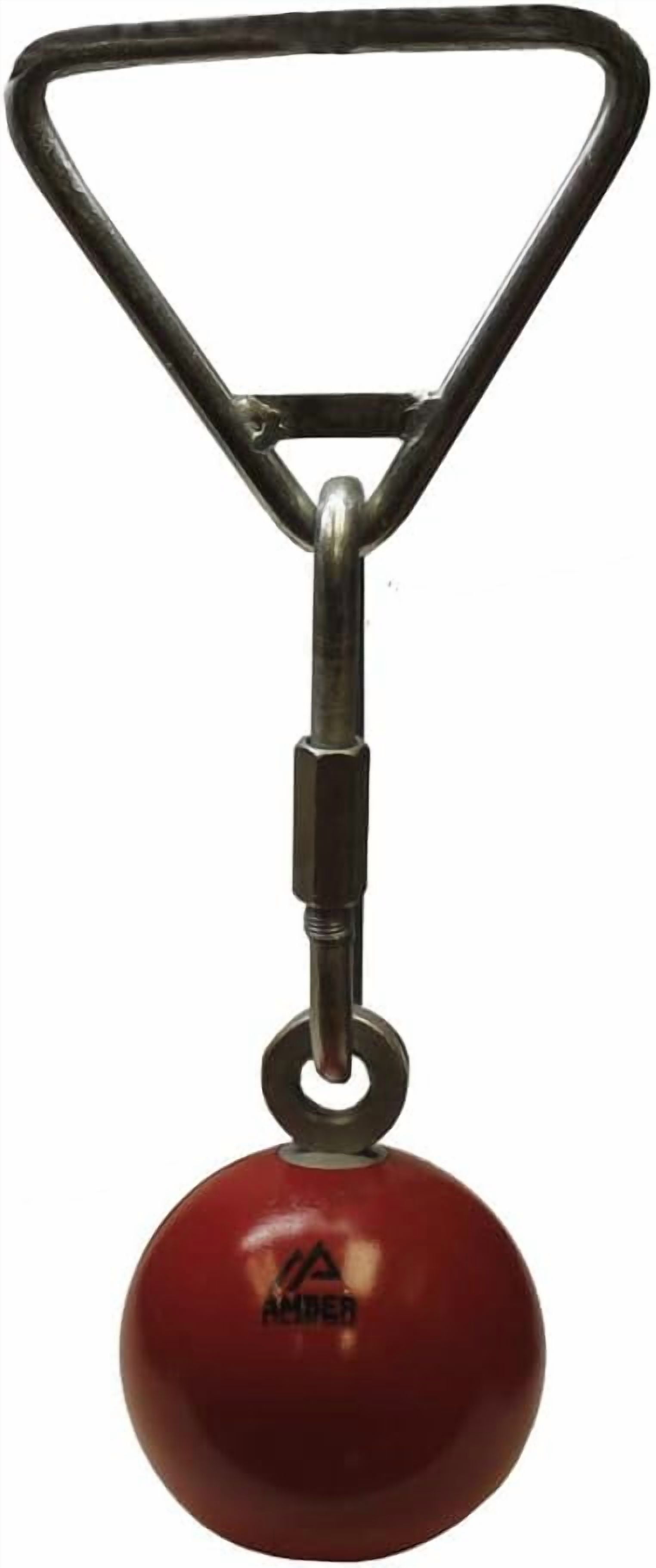 Throwing Weight Hammers Solid Iron Lathe-Turned Ball with Ball Bearing ...