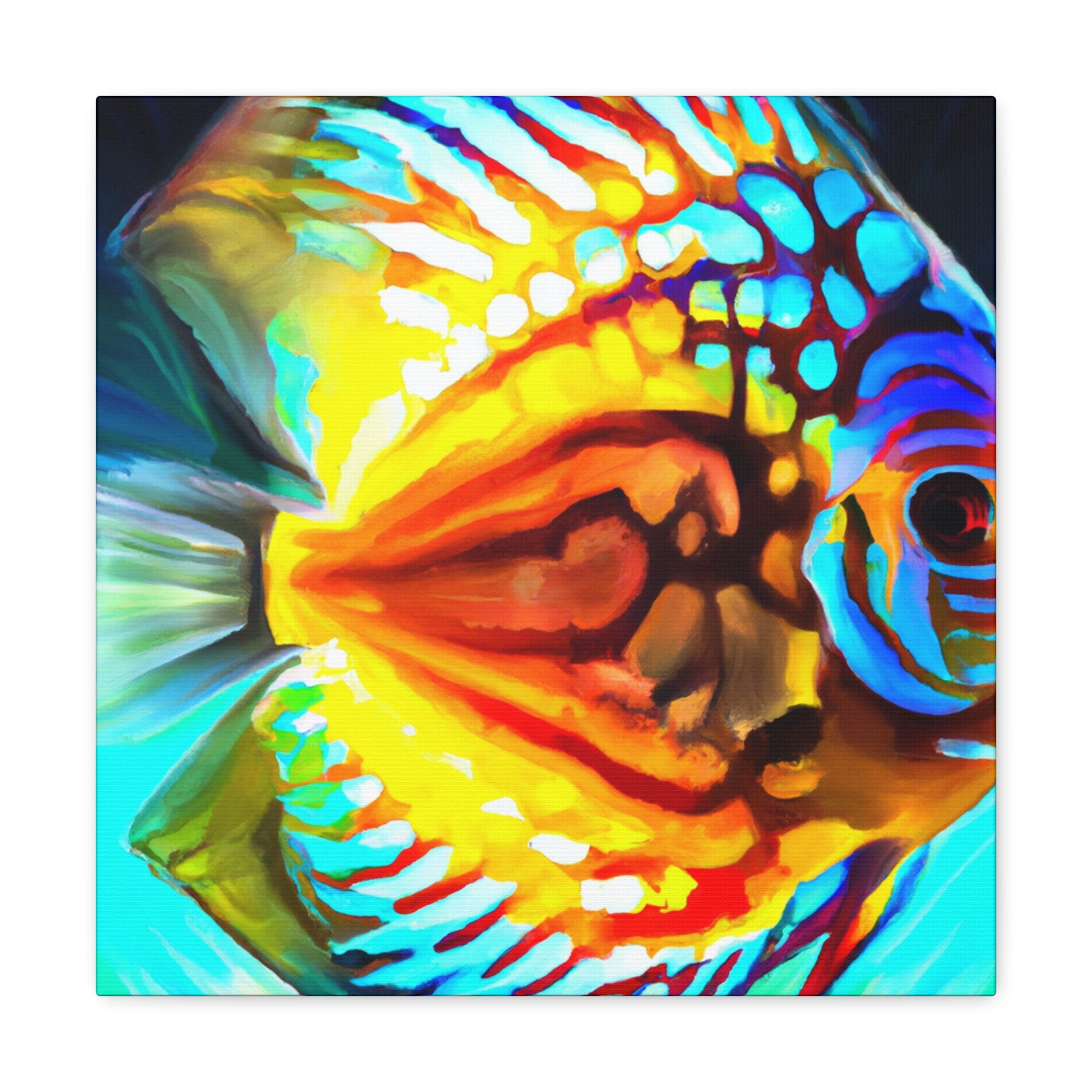 "Throwing the Discus Gloriously" - Canvas - Walmart.com