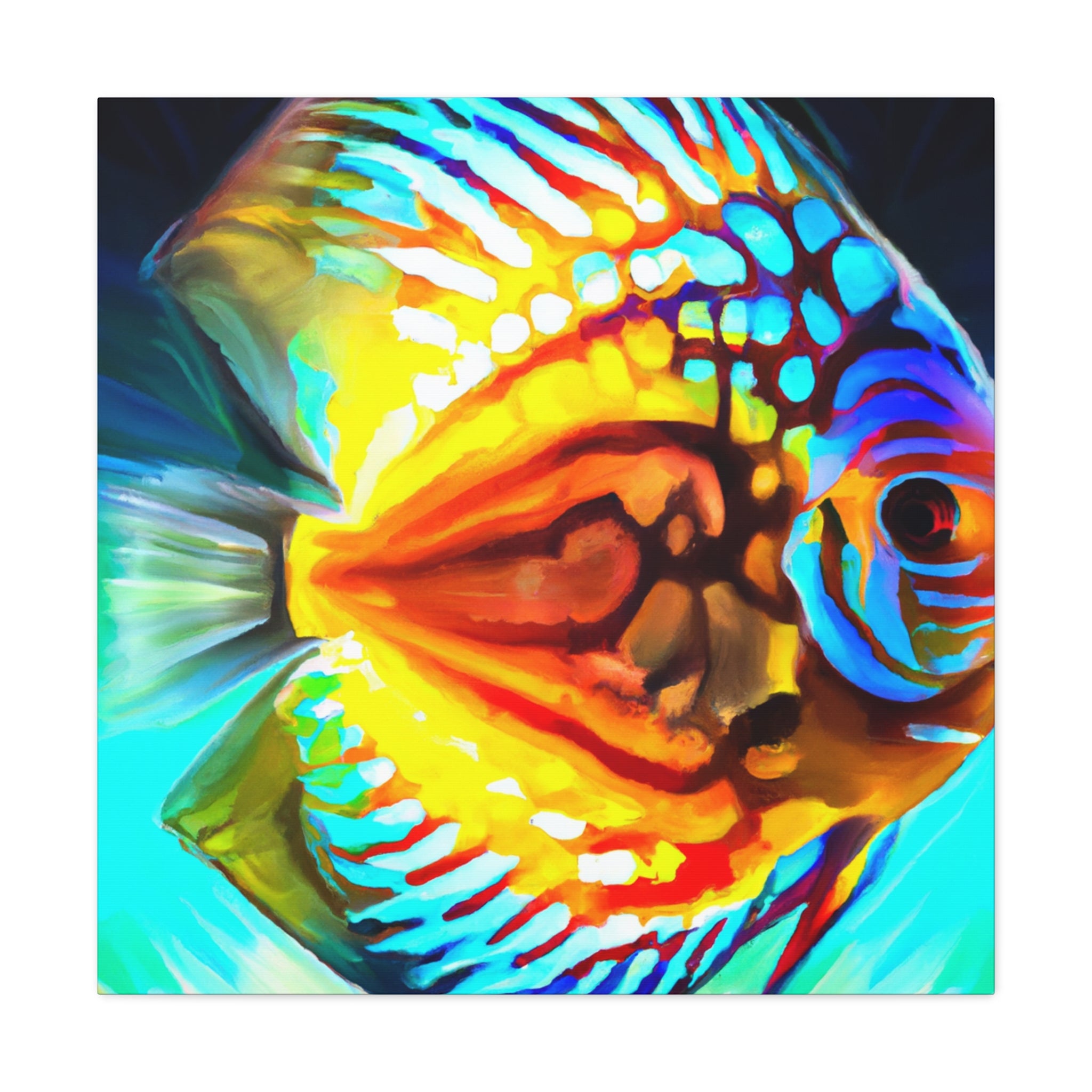 "Throwing the Discus Gloriously" - Canvas - Walmart.com