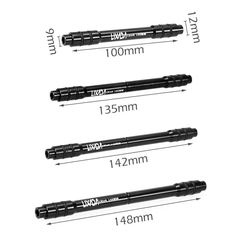 Thru Axle,Hub Quick 142/148mm Axle Hub Quick Wheel Hub Adapter 12mm To ...