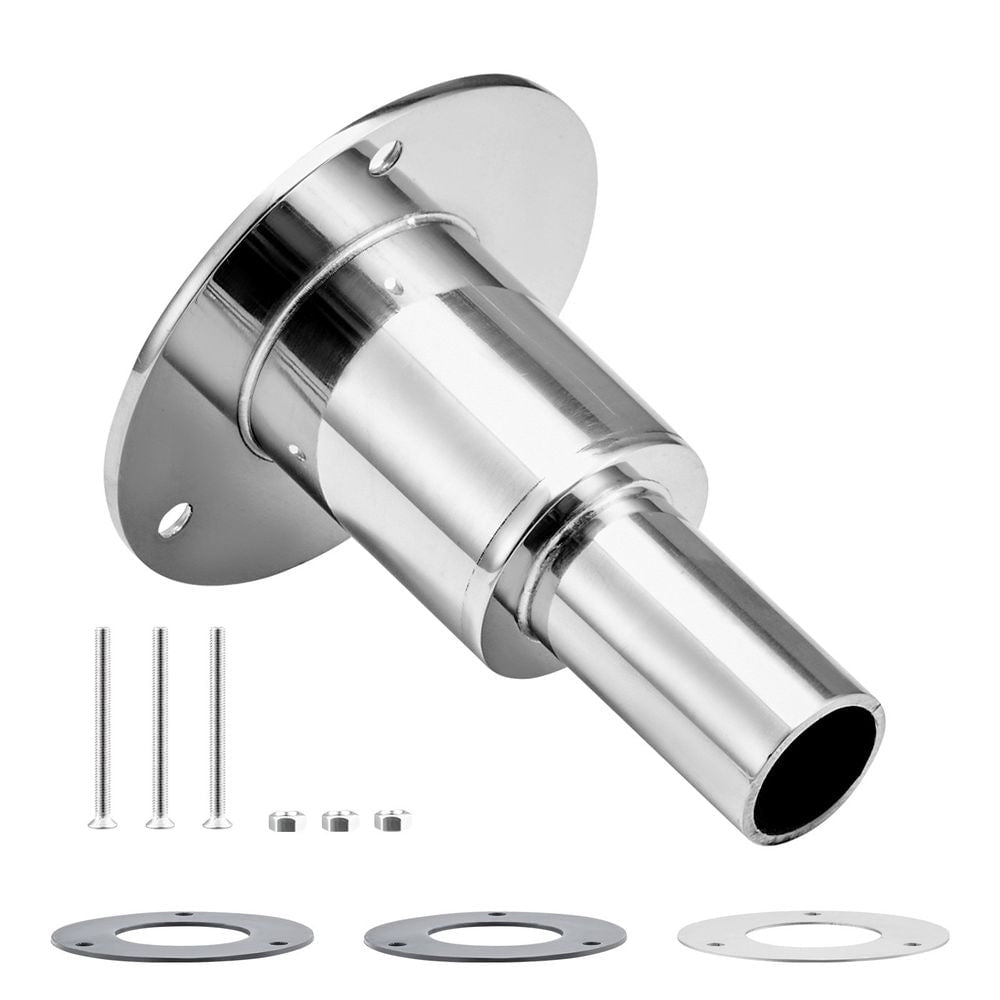 Thru Hull Exhaust Skin Fitting, 0.94 inch Diesel Heater Exhaust Skin ...