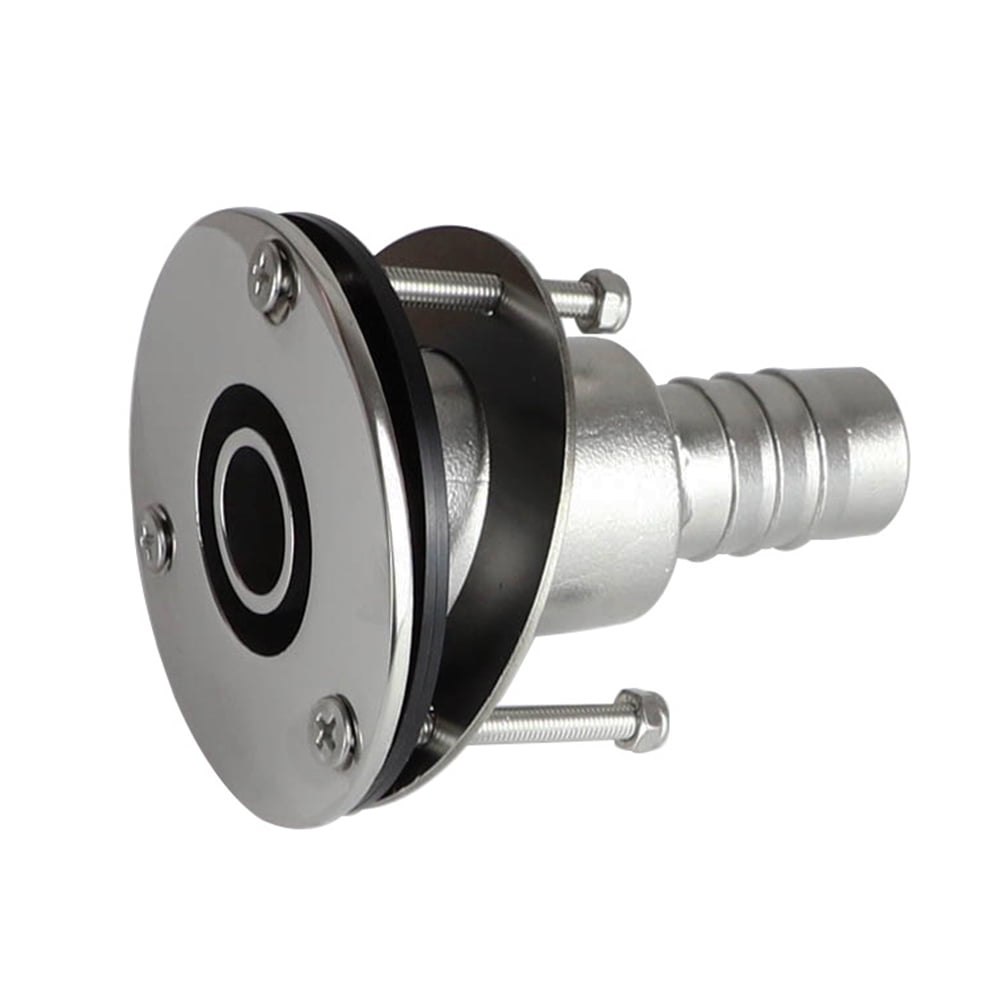 Thru Hull Exhaust Skin Fitting Stainless Steel 22mm Tube Pipe Socket ...
