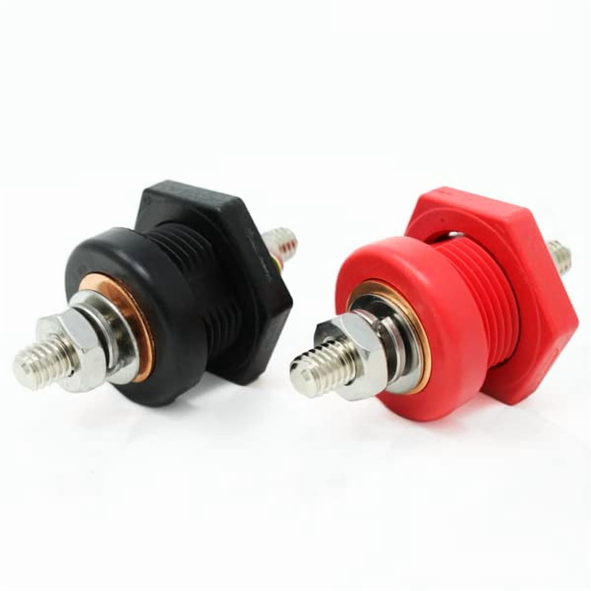 Thru Panel Battery Cable Bulkhead Connectors with Copper Core 3/8 ...